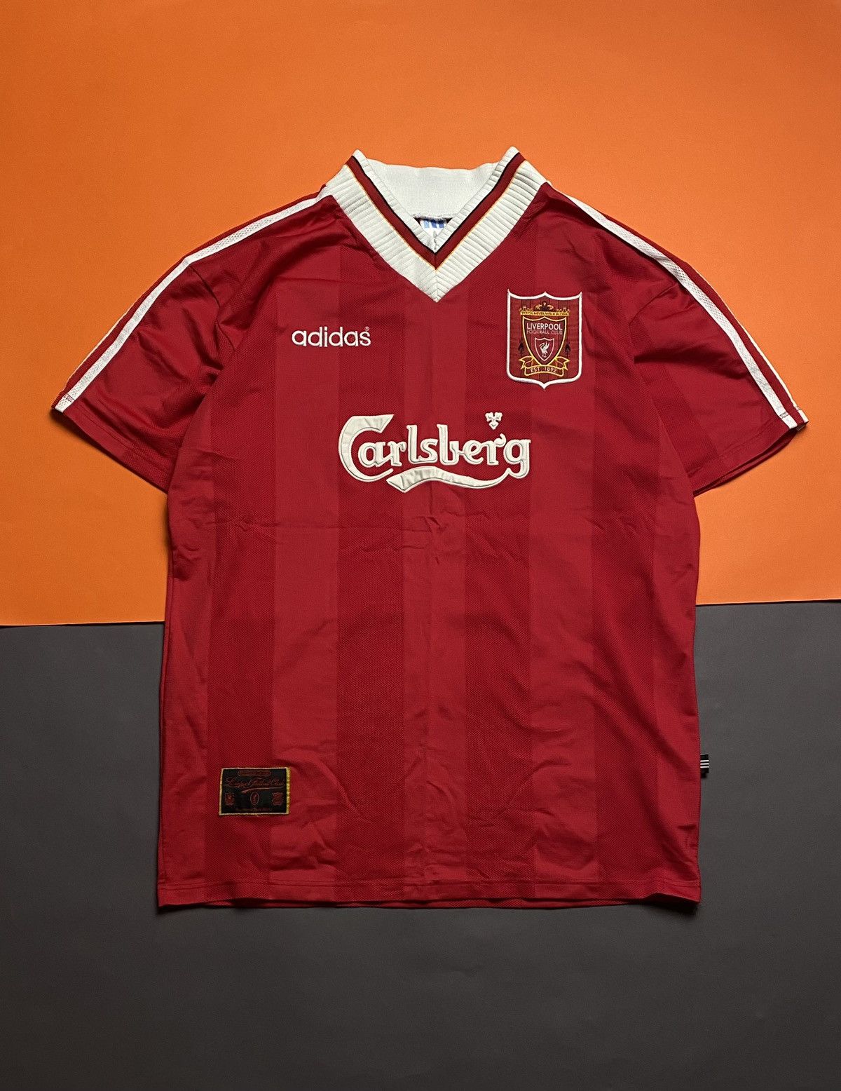 Vintage Vintage Liverpool 95-96 adidas soccer jersey | Grailed