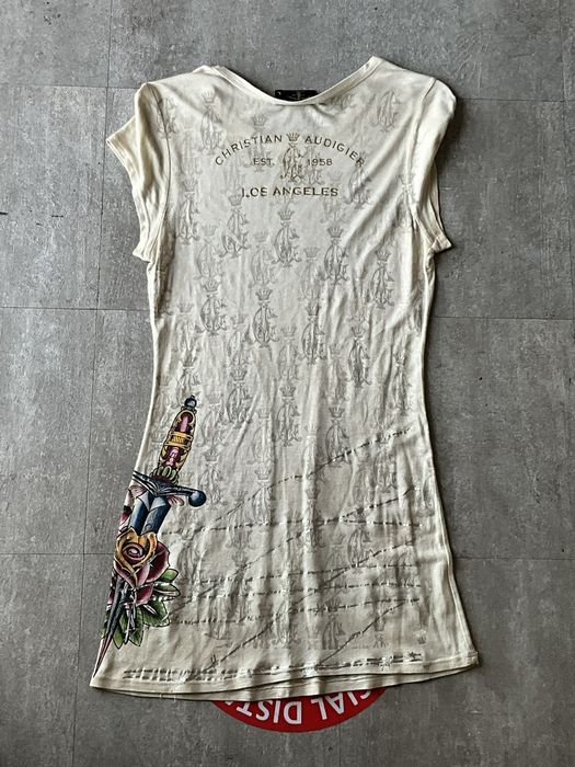 Ed Hardy Vintage early 2000s Ed hardy dress | Grailed