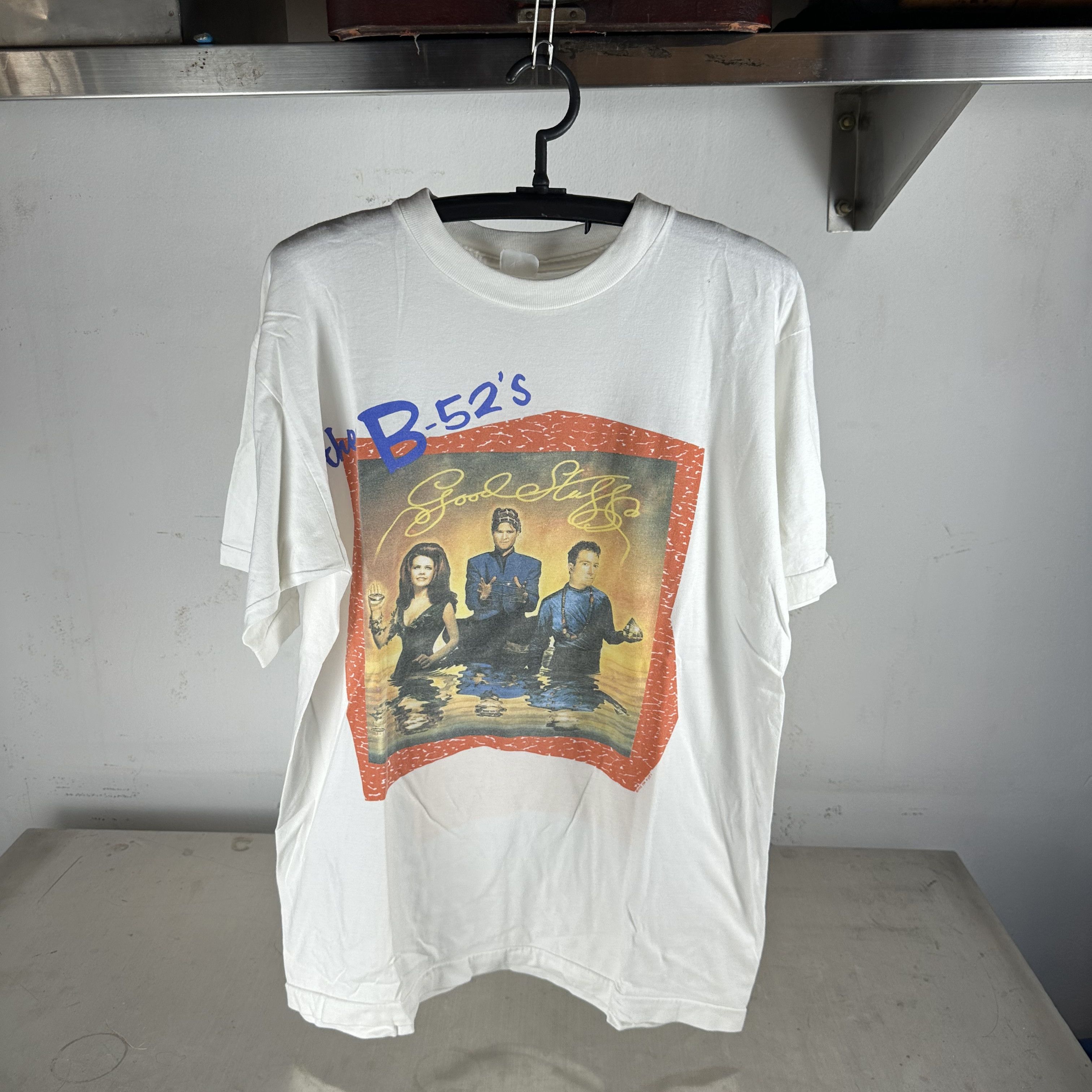 Vintage Vintage 1992 The B-52s Good Stuff Tour T-Shirt | Grailed