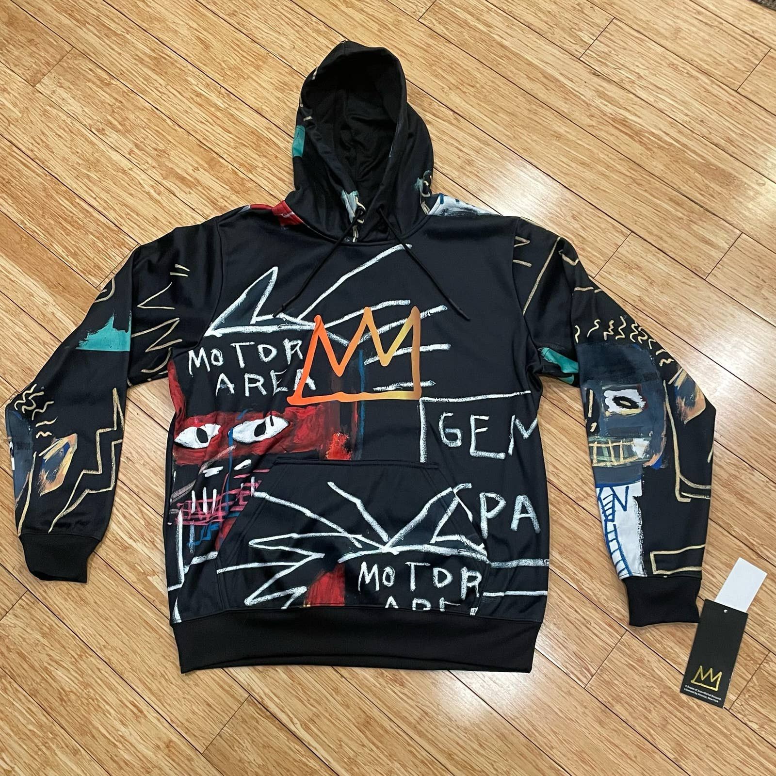 Members Only Jean-Michel Basquiat x Members Only Hoodie NWT artist NYC ...