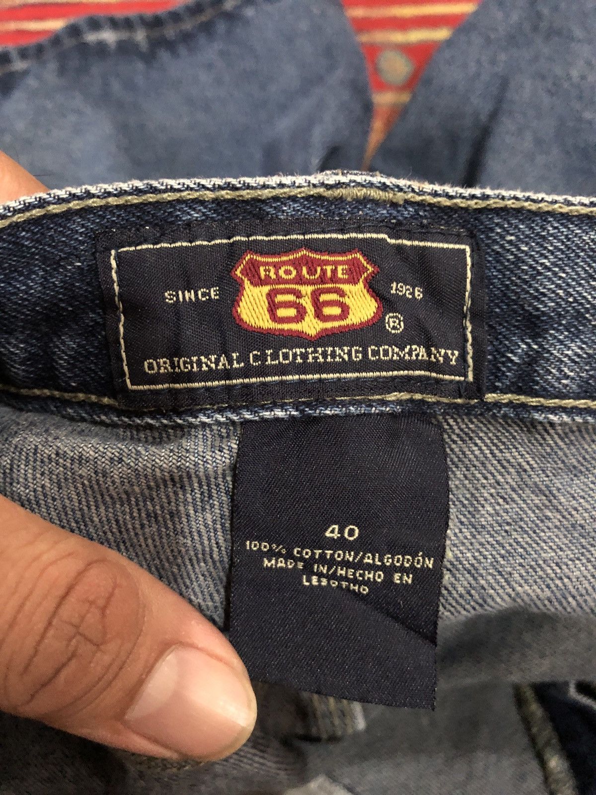 Vintage VINTAGE ROUTE 66 BAGGY SHORT DENIM JEANS | Grailed