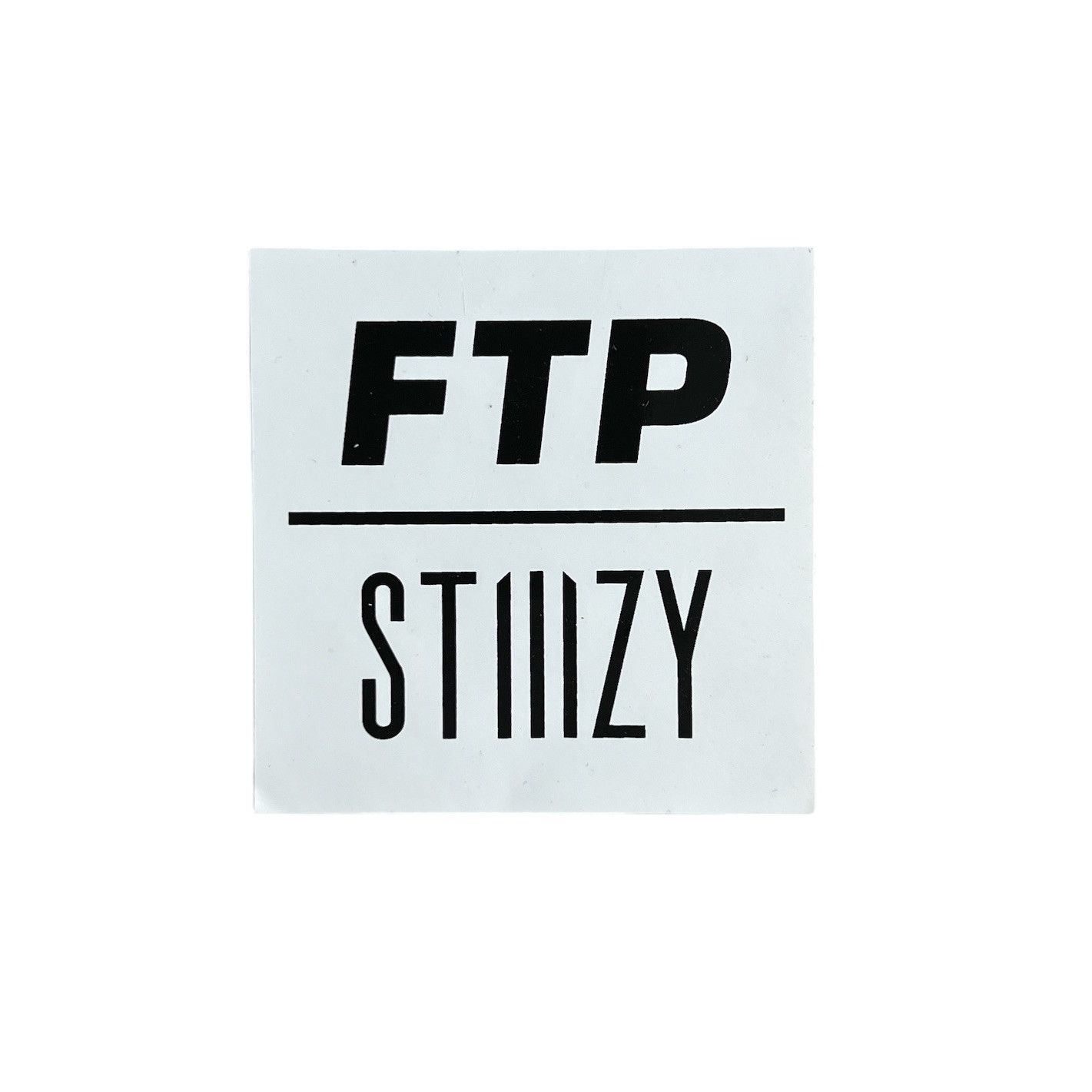 Stickers FTP X Stiizy Logo Collab Sticker SS22 | Grailed