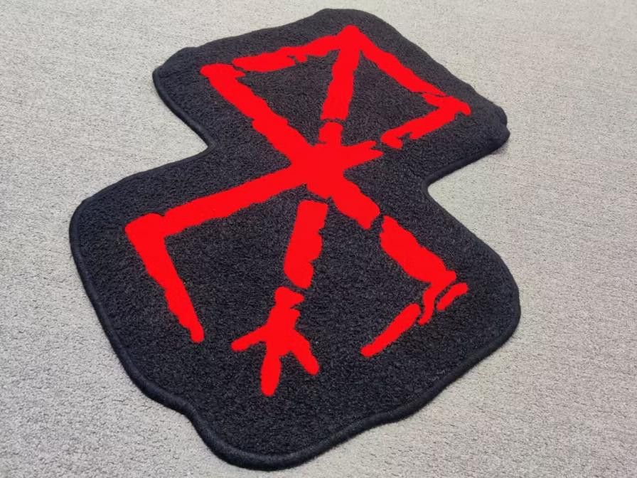 1 Of 1 × Custom Berserk Brand of Sacrifice Symbol Wool Thread Carpet ...
