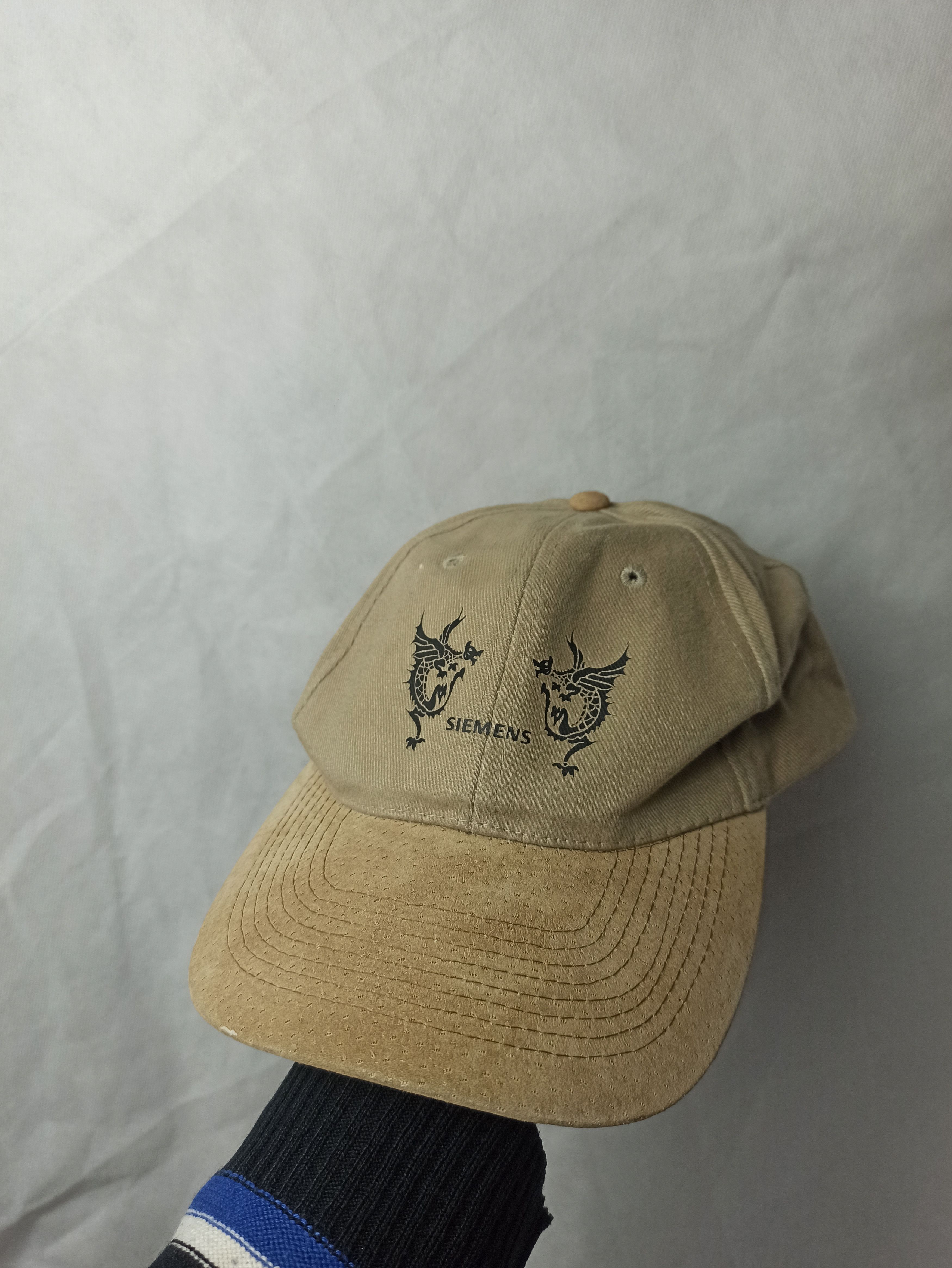 Japanese Brand × Vintage Siemens Dragon Print Y2K hat vintage 90s cap ...