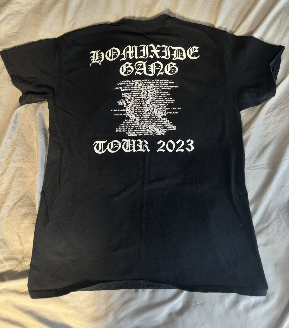 Playboi Carti Homixide Gang “Free Demon Free Problem” Tee | Grailed