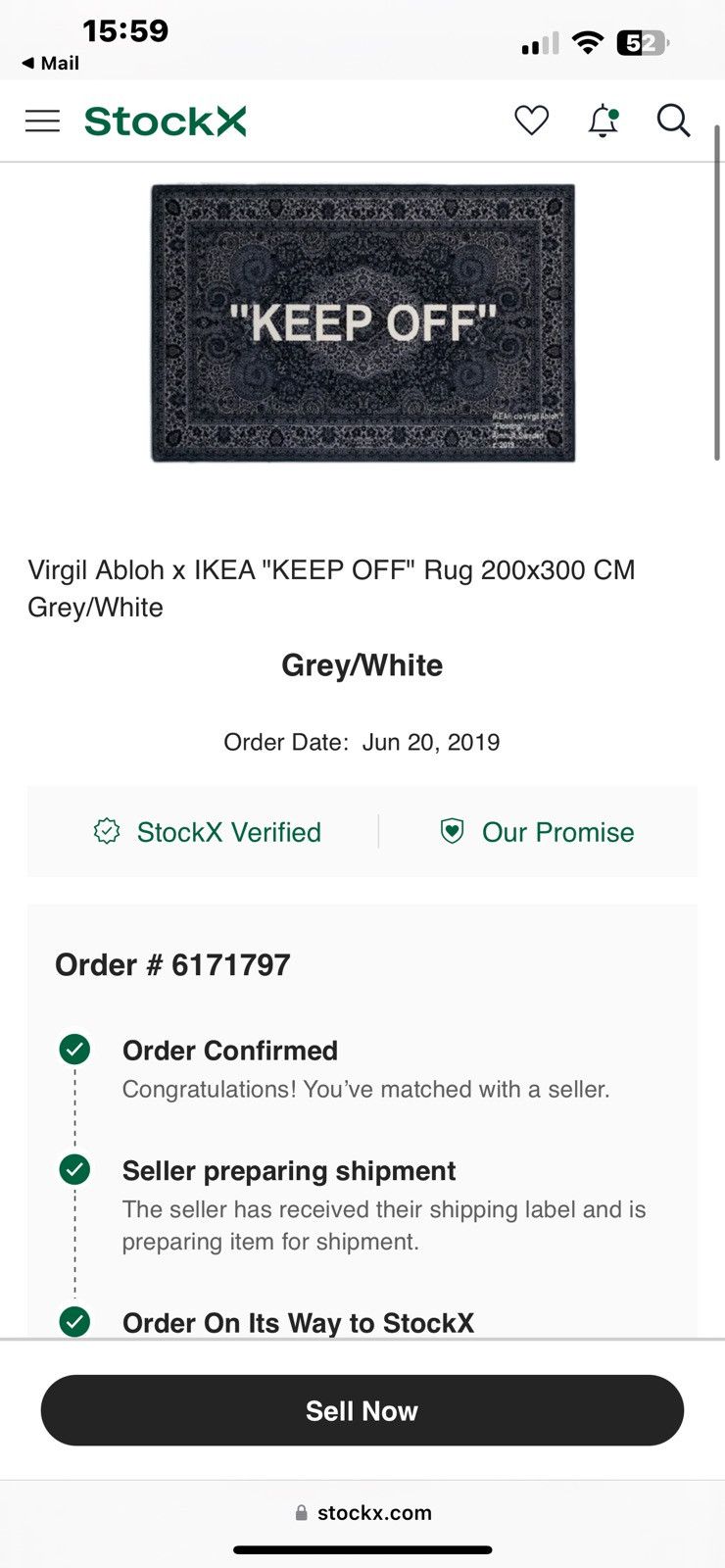 Off-White Off white keep off rug | Grailed