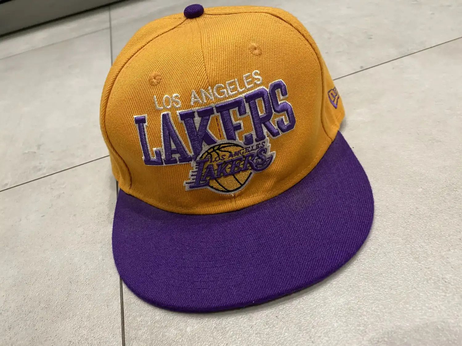 Vintage Los Angeles Lakers NBA 90'S y2k New Era hat cap | Grailed