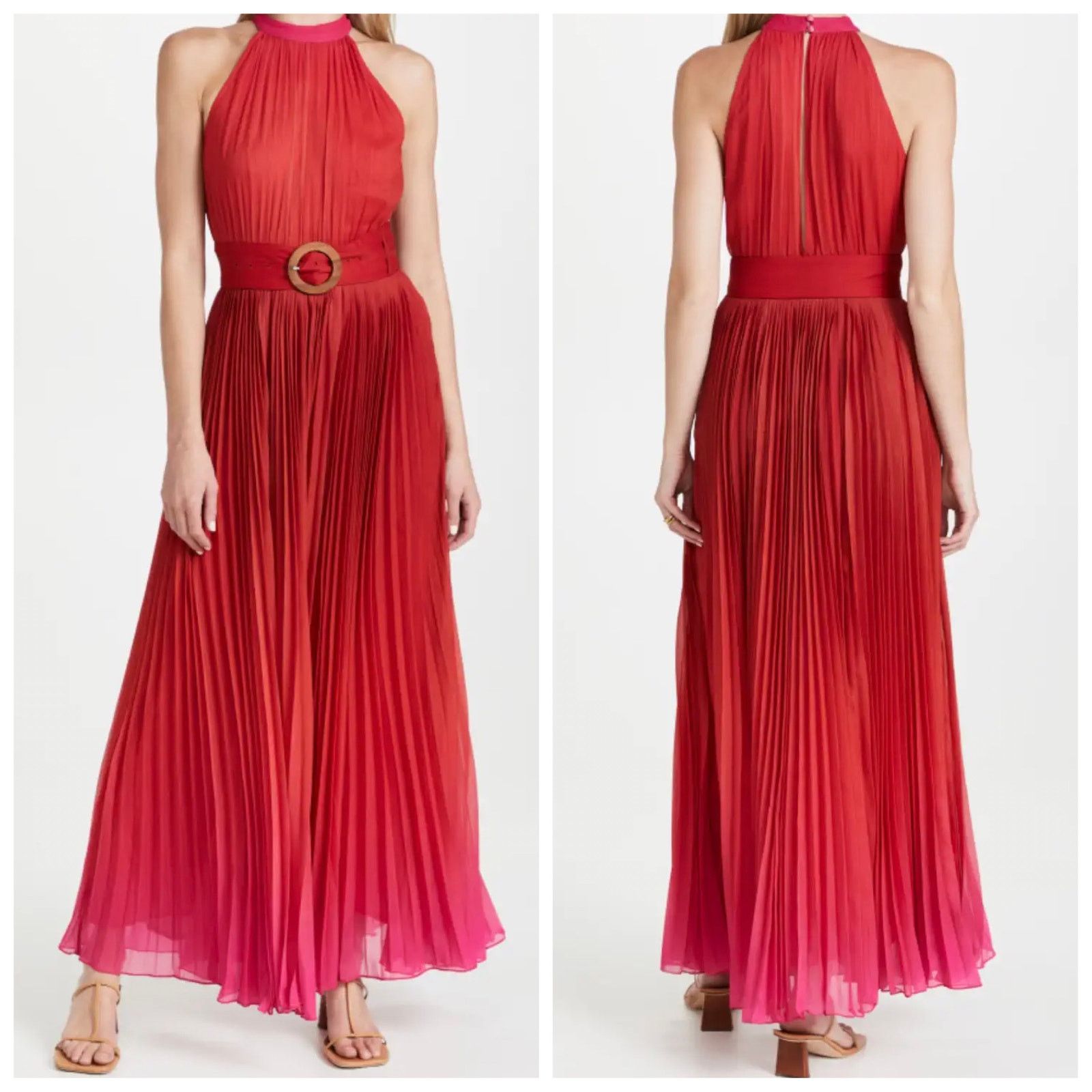 Rococo Sand Rococo Sand Emi Dress Ombre Pink / Red | Grailed