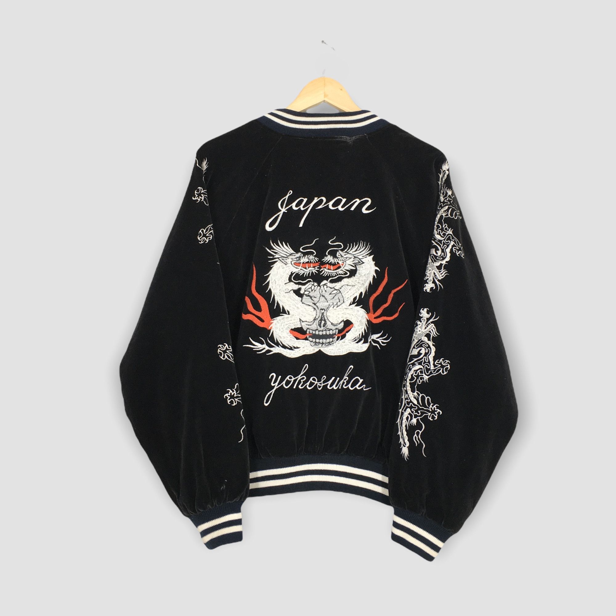 Japanese Brand × Kimono Japan Dragon × Sukajan Souvenir Jacket Vintage ...