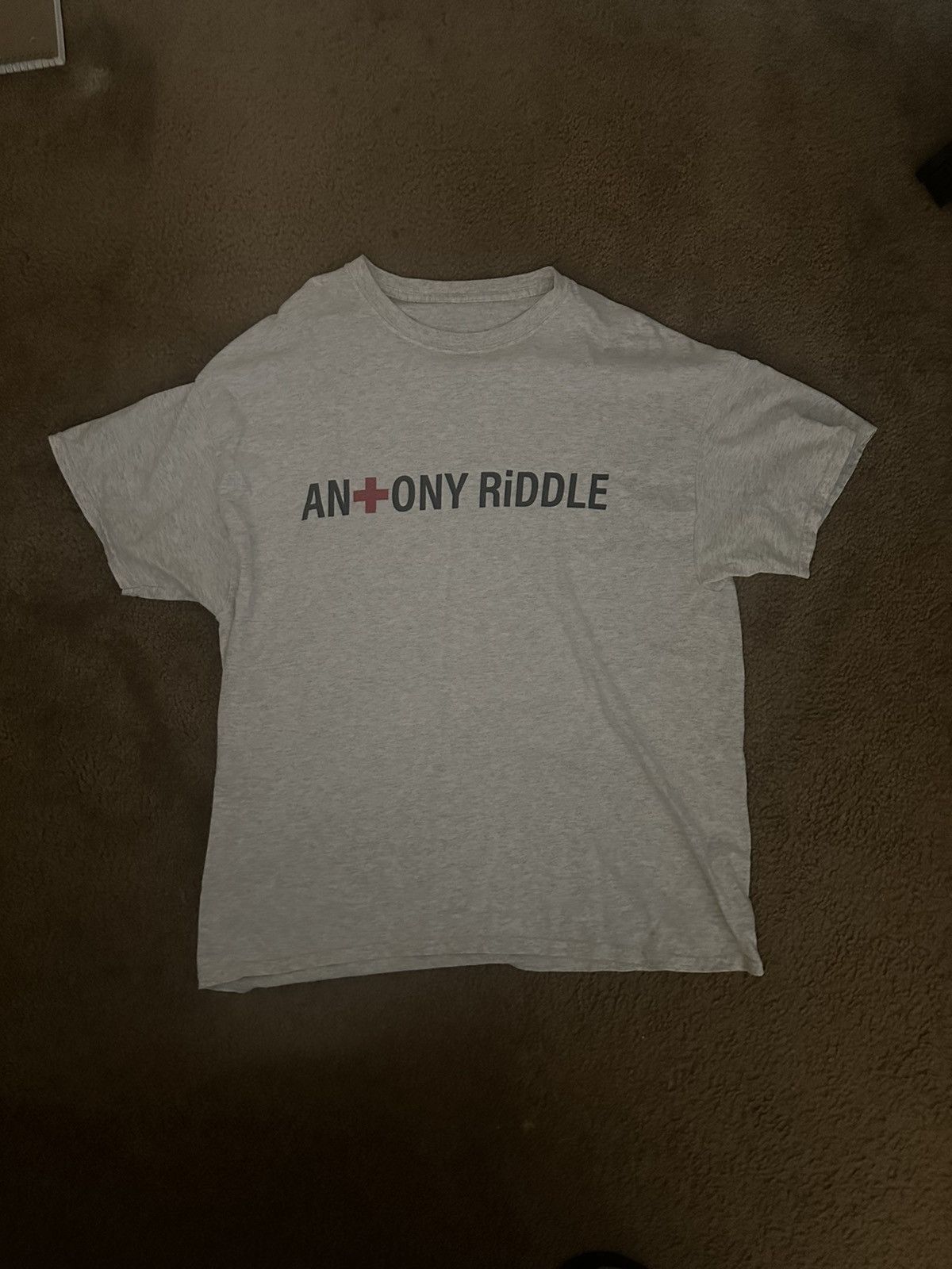Antony Riddle Antony Riddle Branded Tee | Grailed