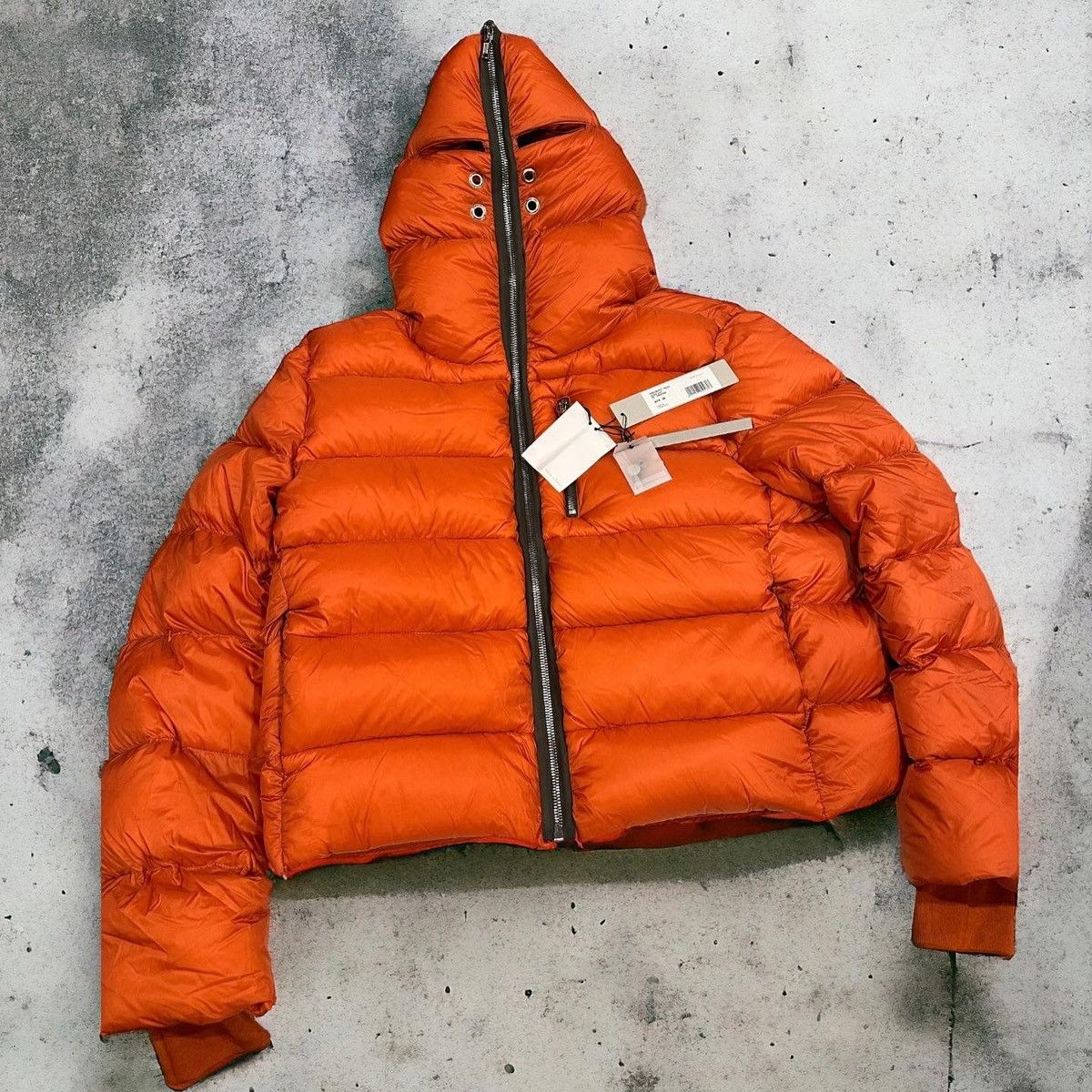 Rick Owens Rick Owens Gimp Puffer Orange Grailed