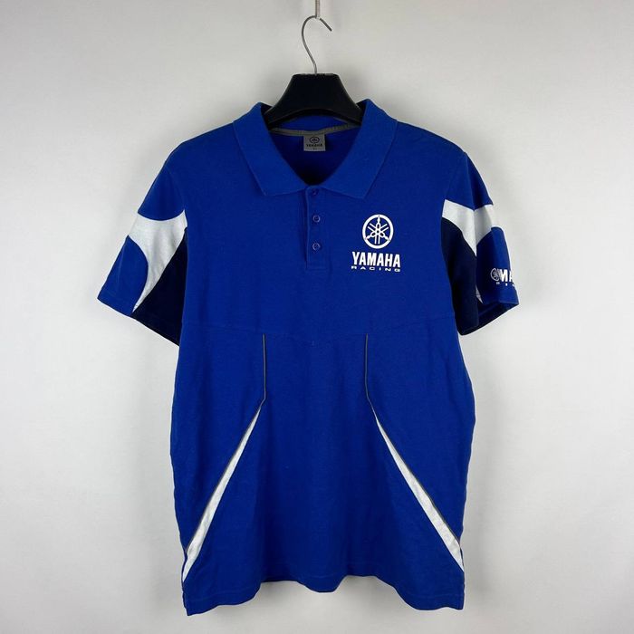 Yamaha 00s Vintage Yamaha Teamwear Movistar Motorcycle Racing Polo ...