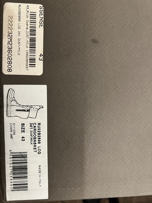 Rick Owens Rick Owens Cargo Basket boots | Grailed