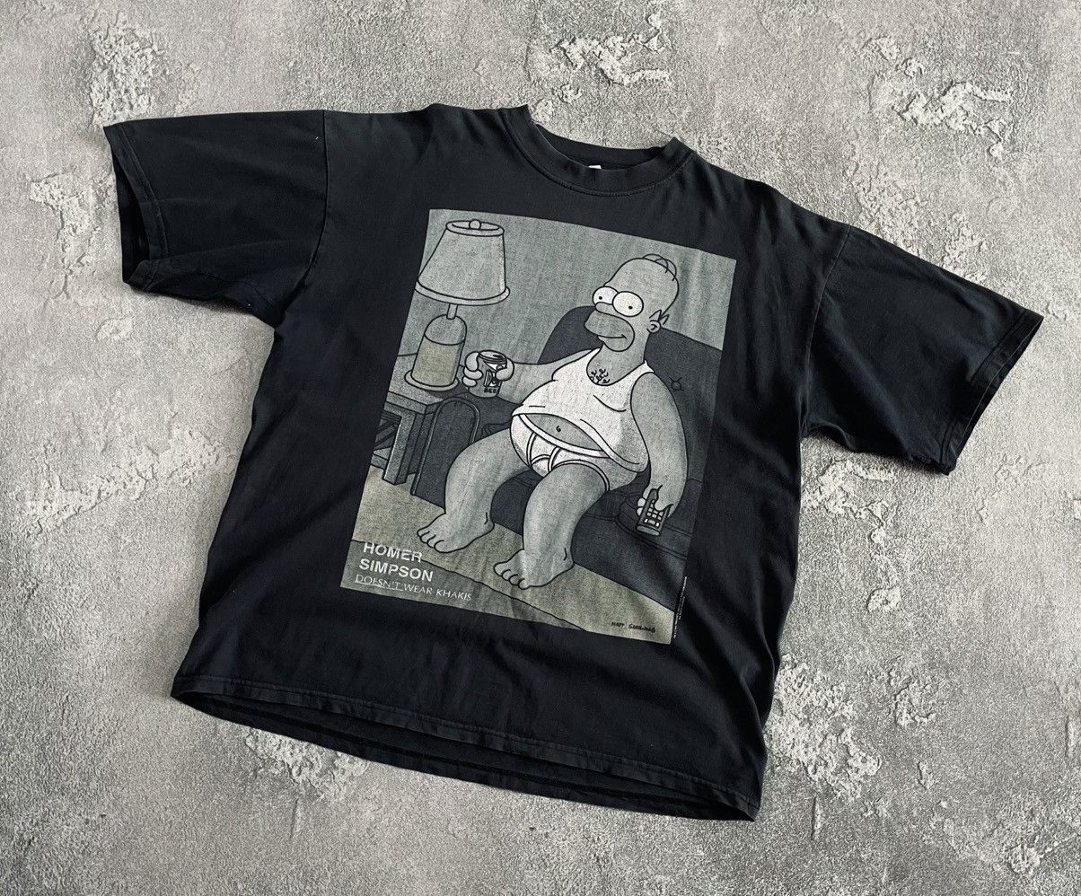 The Simpsons Vintage The Simpsons Homer Simpson 1995 Movie Band T-Shirt ...