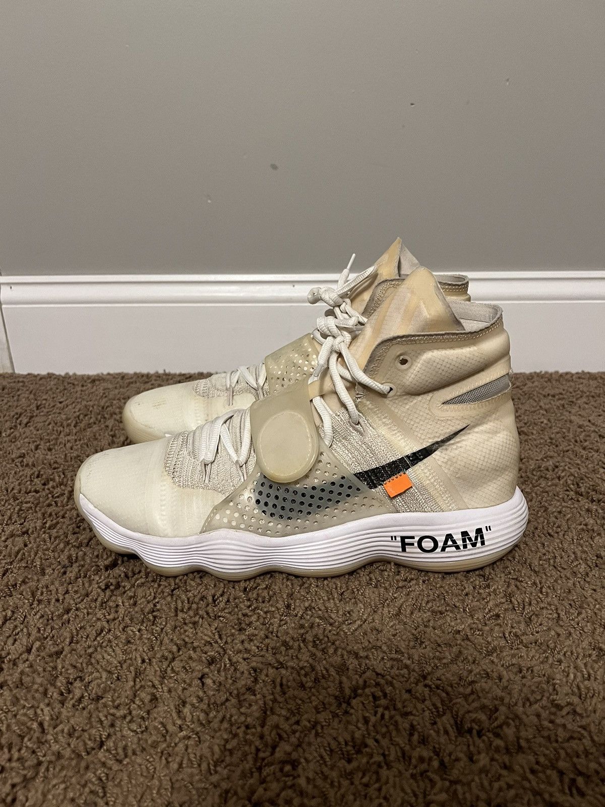 Nike Off White Nike Hyperdunk 2017 Flyknit | Grailed