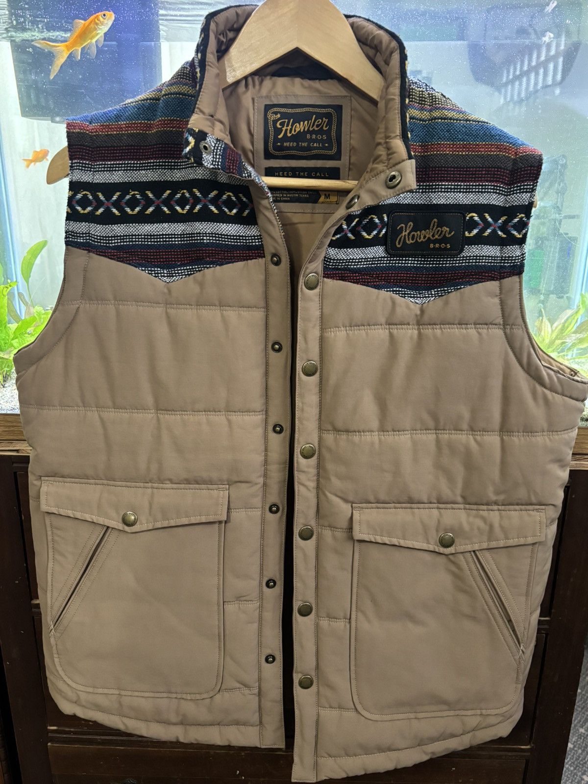 Howler Brothers Brand New Howler Bros Vest “Navajo Pattern” | Grailed