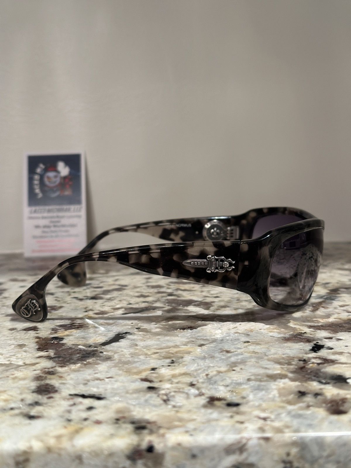 Chrome Hearts Chrome Hearts Dixie Normous Shield Glasses | Grailed