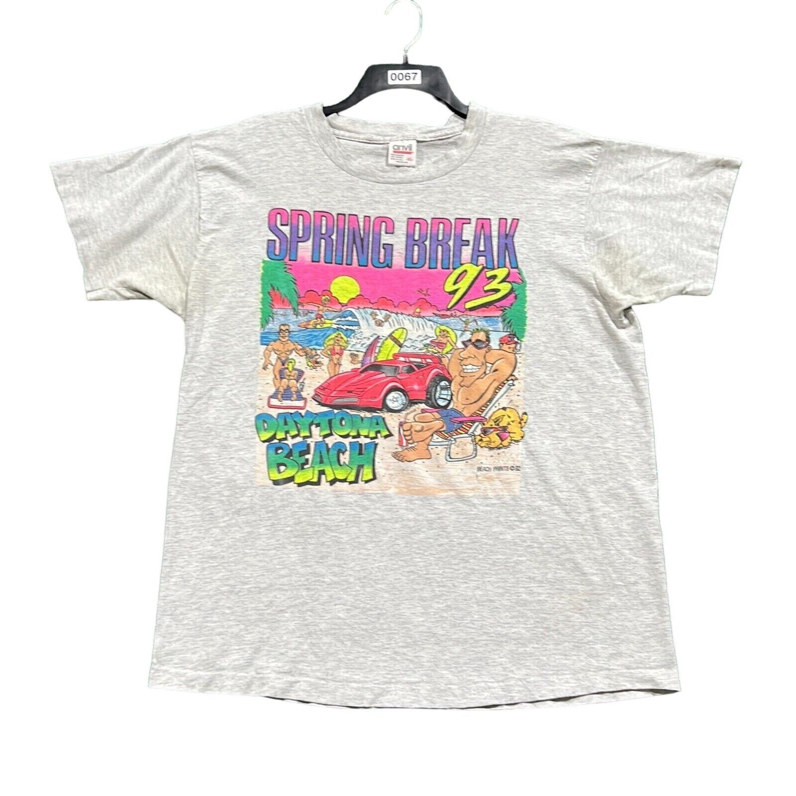 Anvil Vintage 1992 Anvil Spring Break 93 Daytona Beach Graphic T-S ...