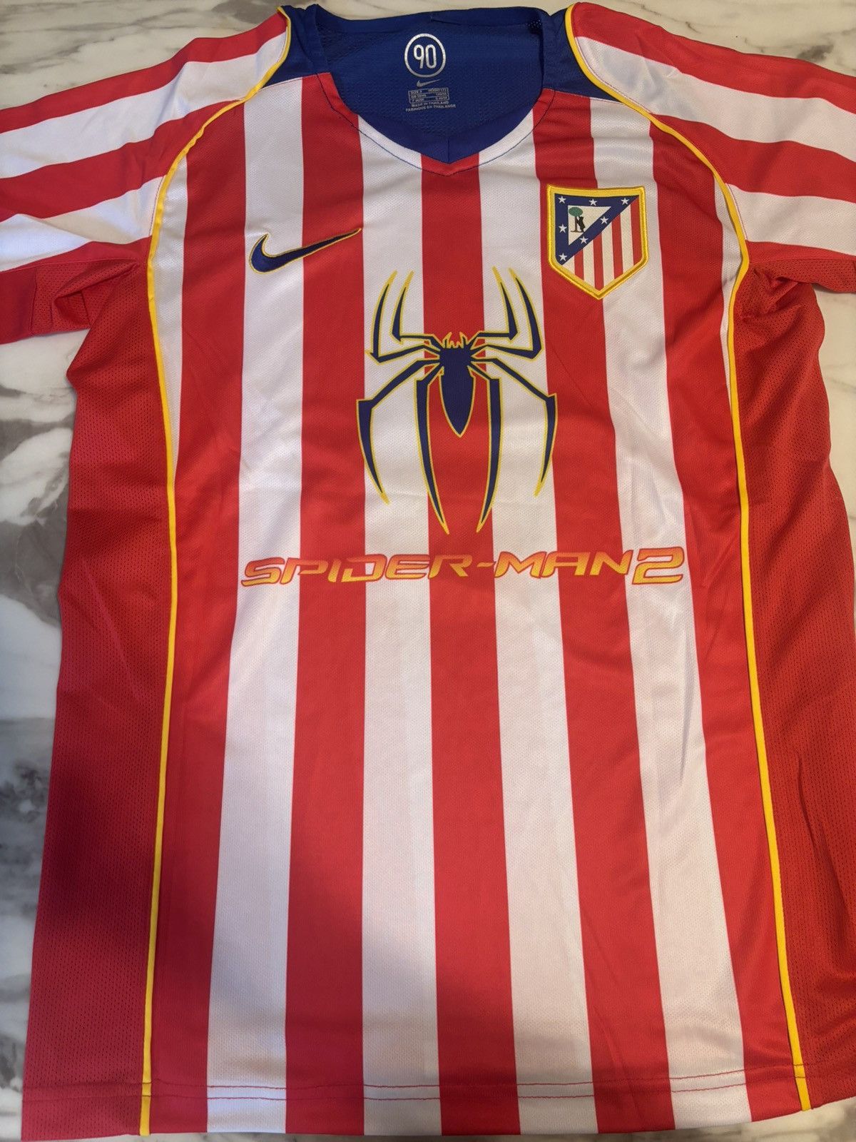 Nike Atlético Madrid “F. Torres 9” Spider-Man Soccer Jersey | Grailed