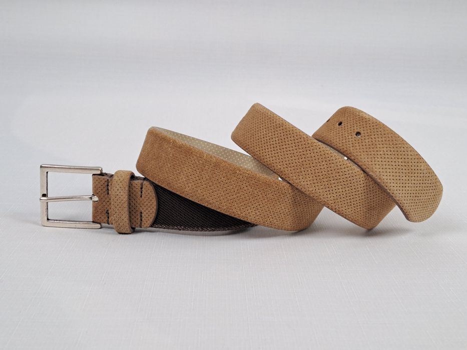 Italian Designers PAOLO DA PONTE leather belt. Made in Italy | Grailed