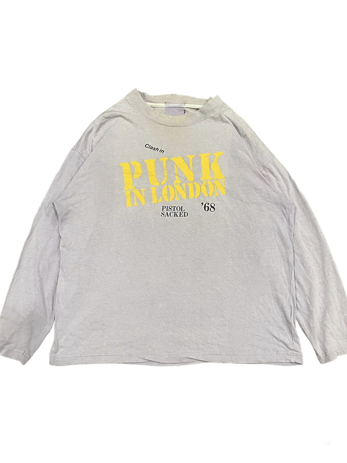 Seditionaries Seditionaries Movie Punk In London Pistol 1977 L/S Shirt ...