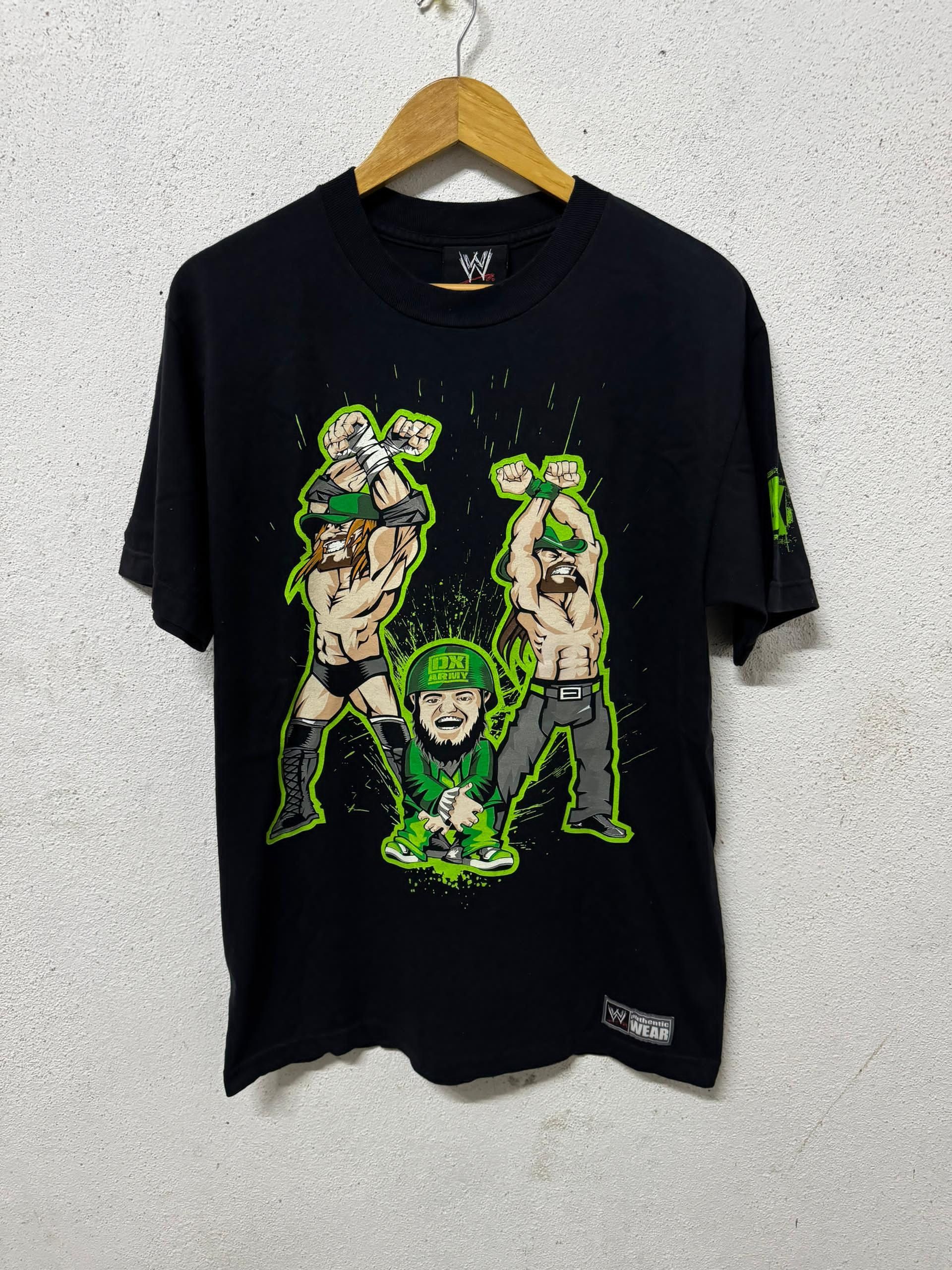 Vintage × Wwe × Wwf Vintage 2008 dx army triple H and shawn michael tee ...