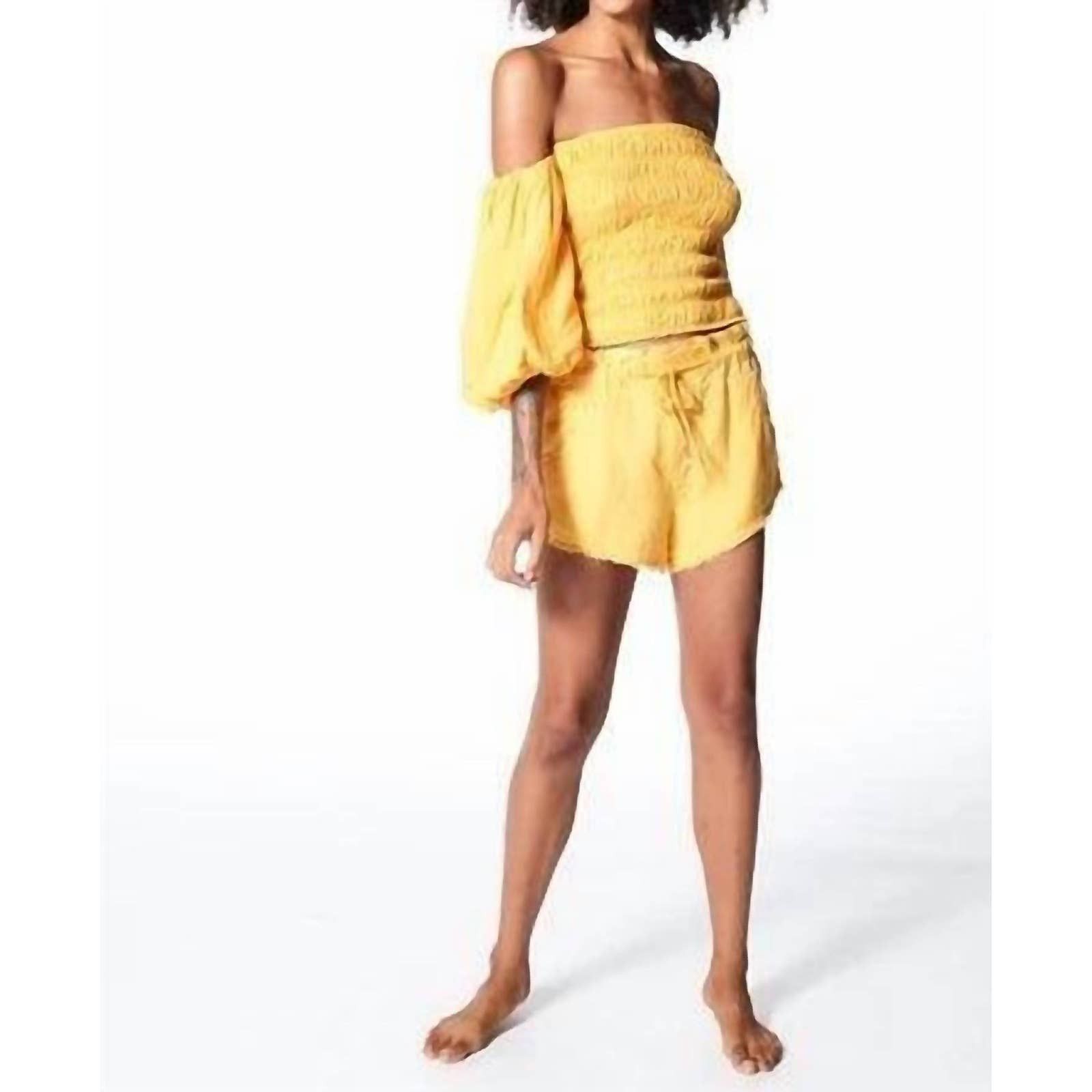 Young Fabulous & Broke Izzy Short In Mango | Grailed