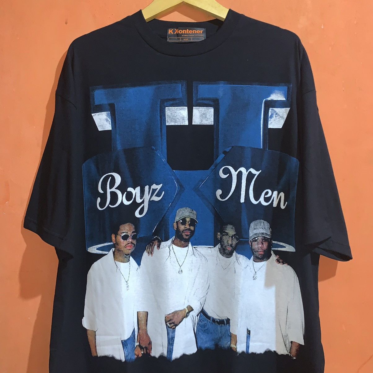 Band Tees × Very Rare Boyz II Men " II " Album Bootleg T-Shirt | Grailed