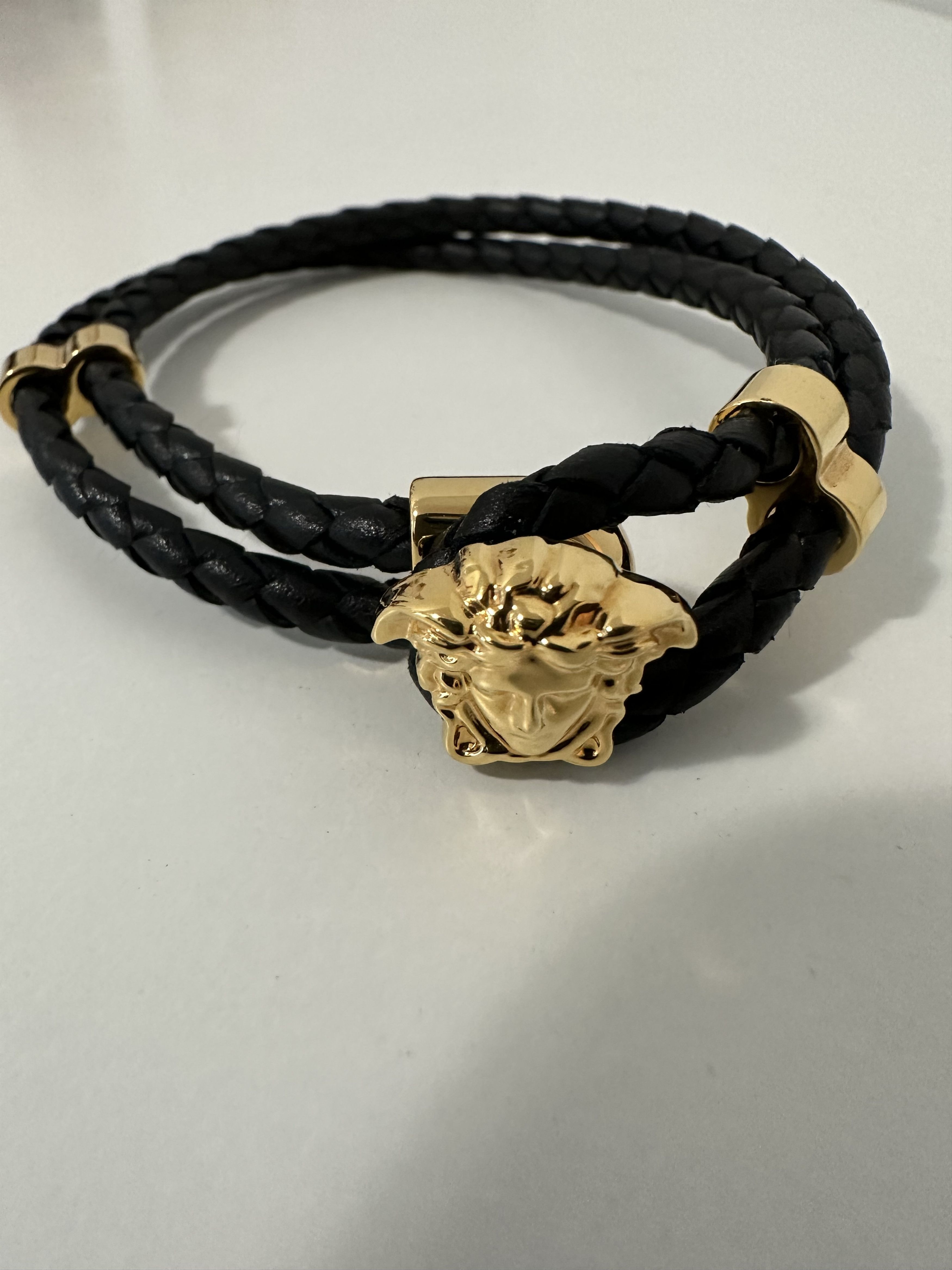 Versace Versace Medusa Braided Bracelet | Grailed