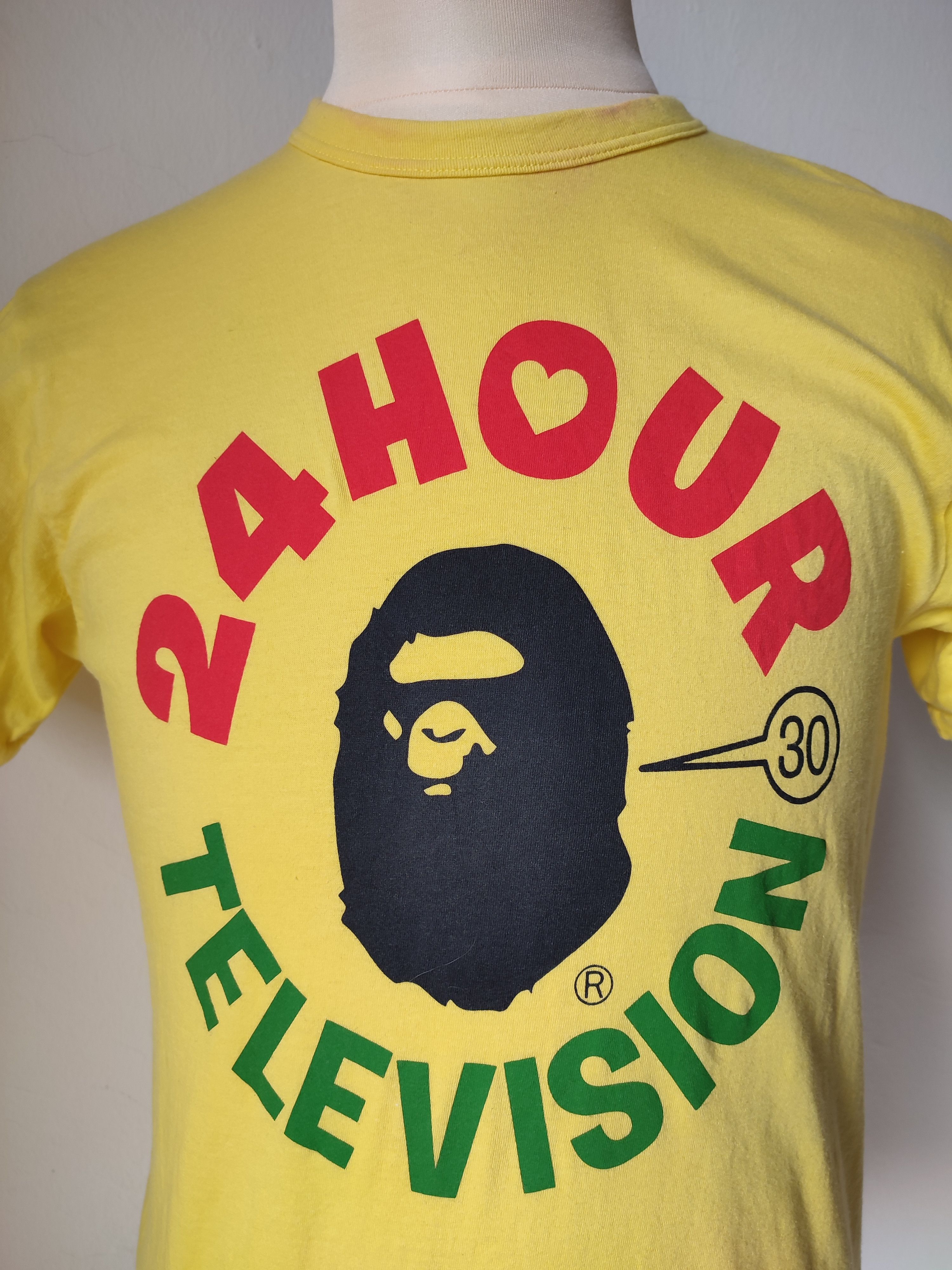 Bape 24 Hours A Bathing Ape Vintage Tees | Grailed