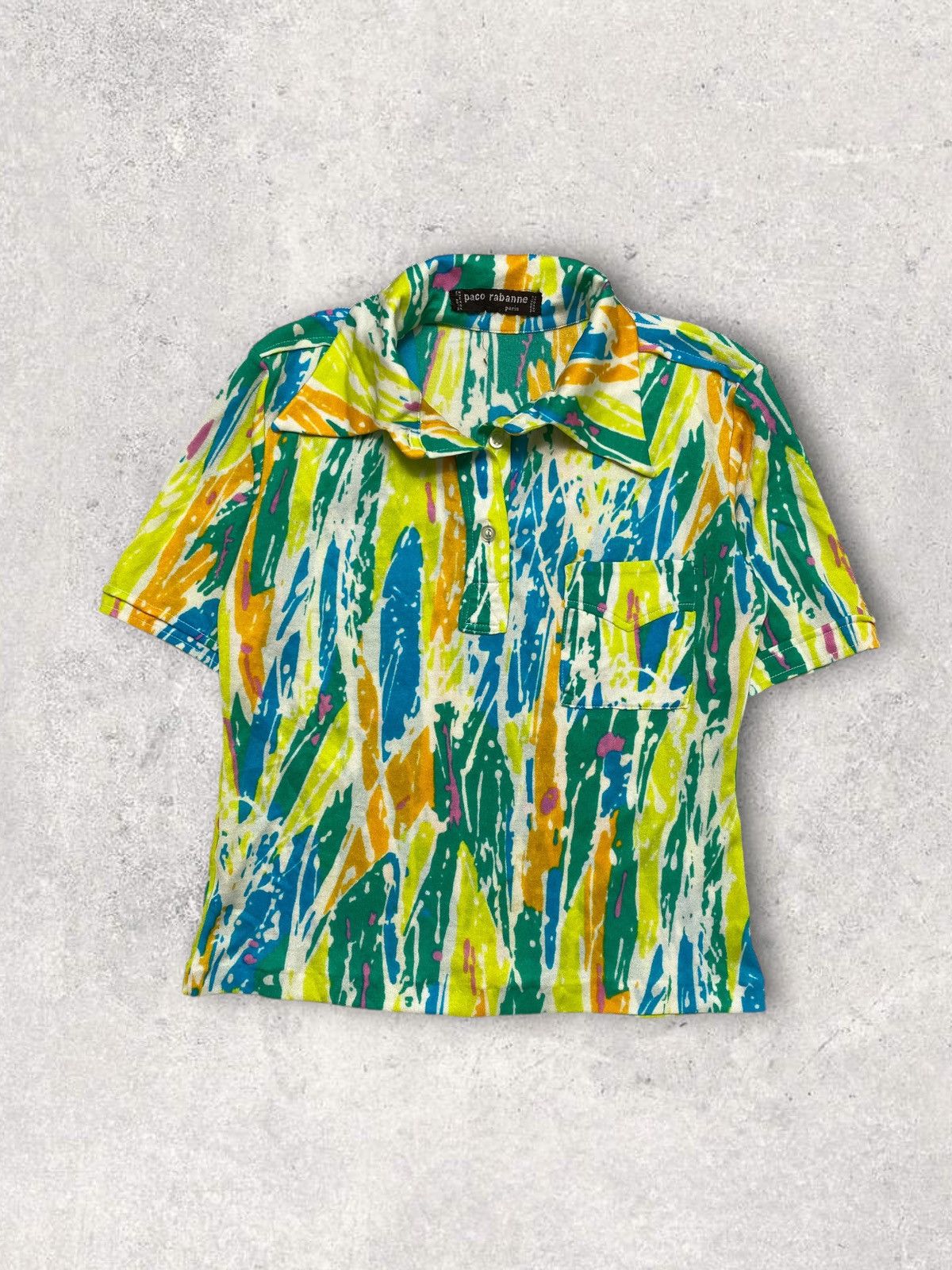 Luxury × Paco Rabanne × Vintage Paco Rabanne very rare vintage top ...