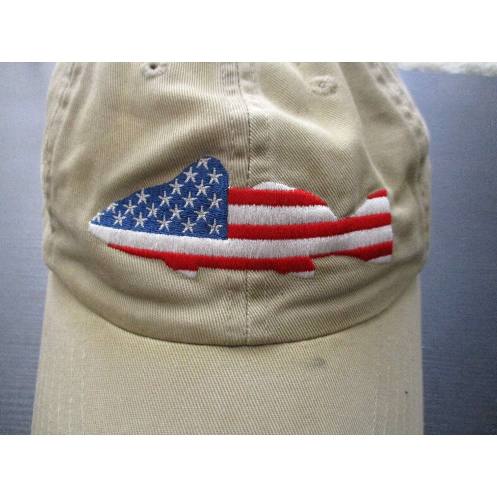 Vintage CCA Hat Cap Mens Beige Strap Back Coast Conservation Fishing ...