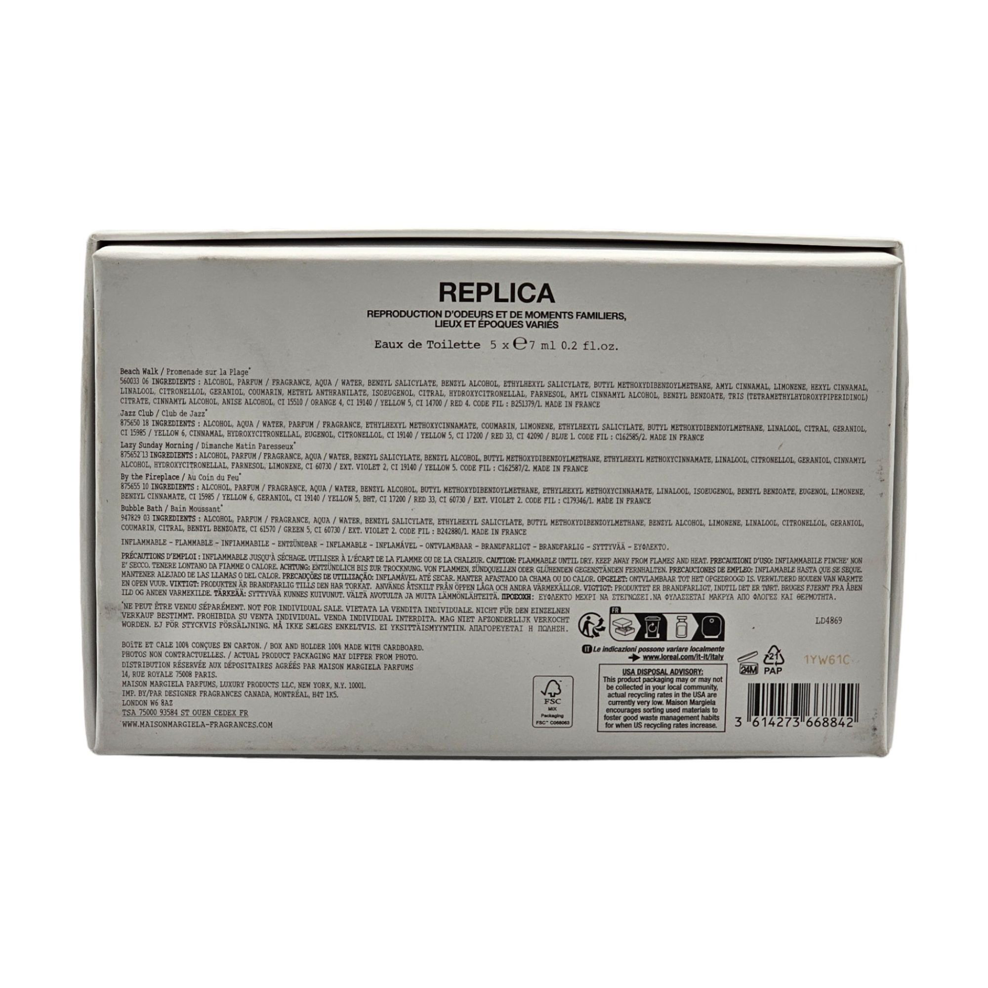 Maison Margiela REPLICA Mini Coffret Set, 5 splash bottles | Grailed