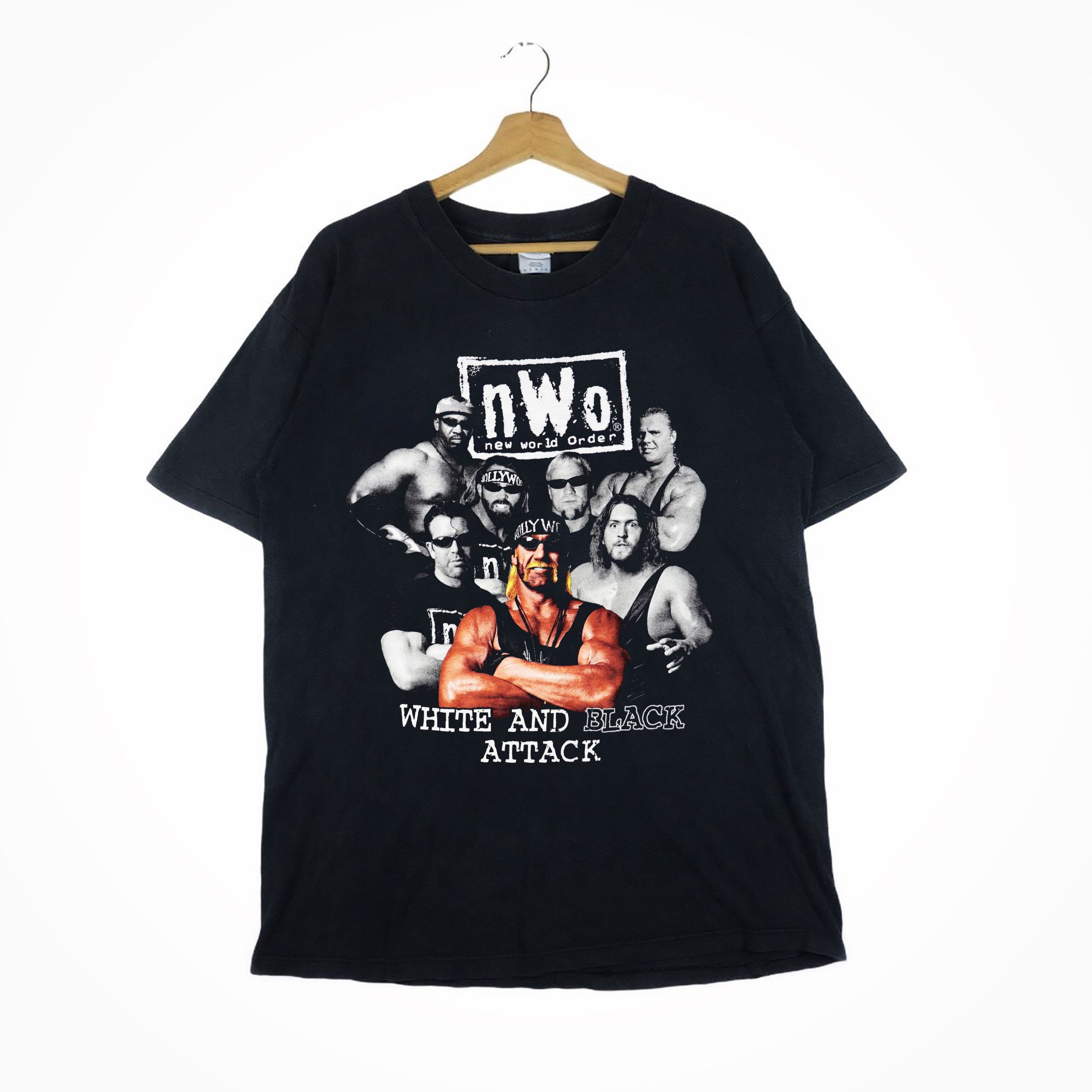 Japanese Brand NWO White and Black Attack WCW | Grailed