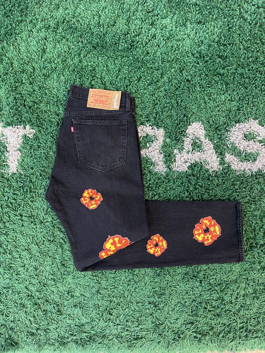 DENIM TEARS DENIM TEARS x Offset Wreath Jeans | Grailed