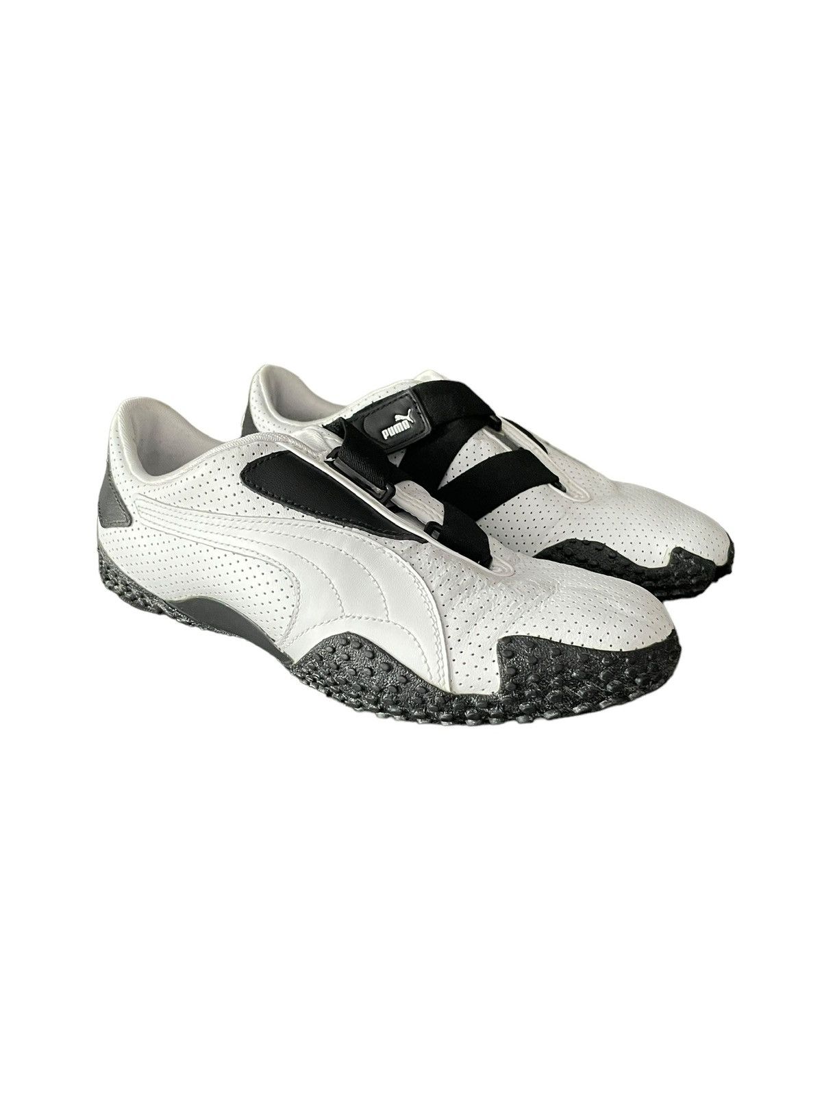 Puma × Vintage Puma Mostro perforated leather | Grailed