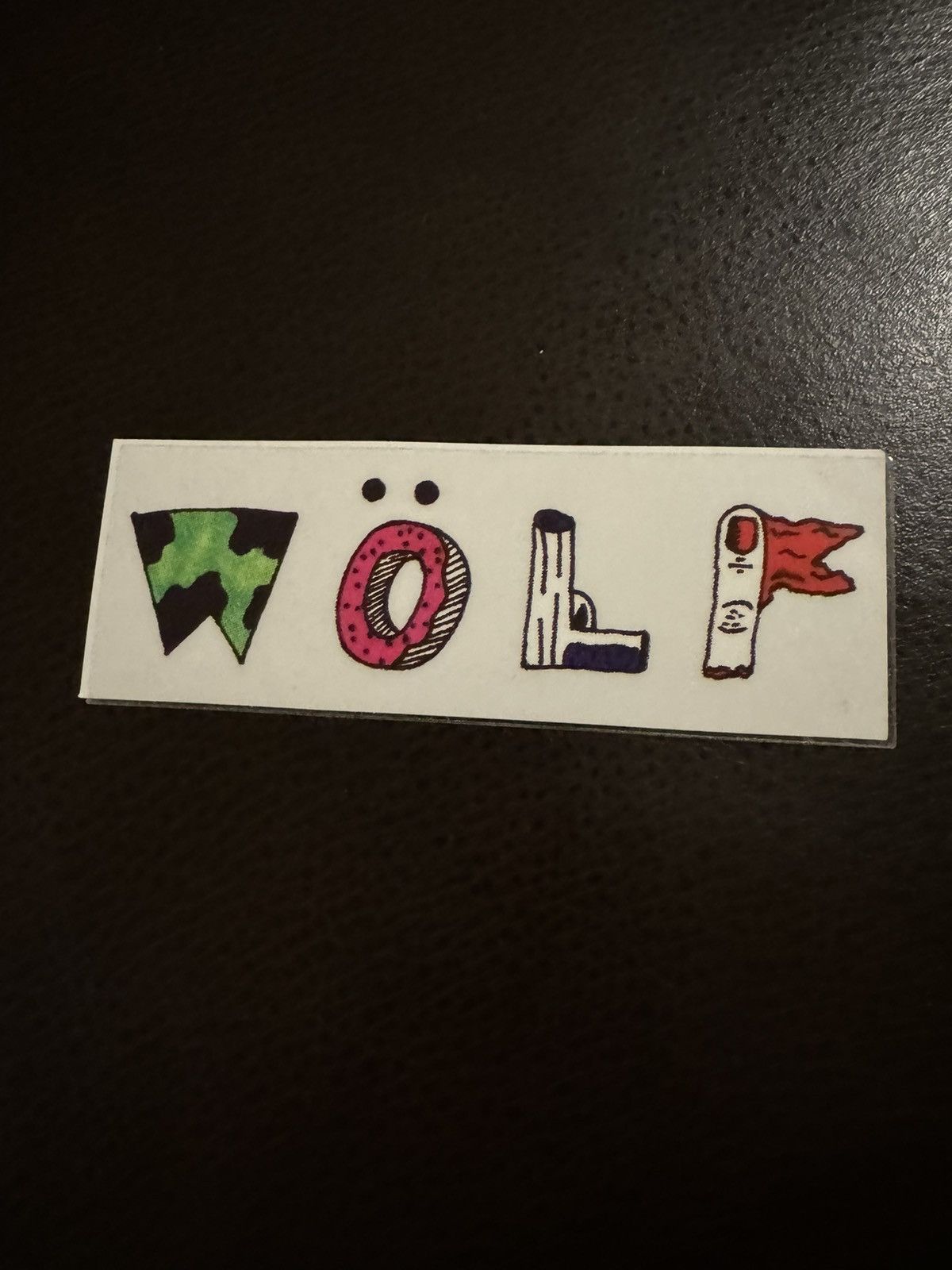 Golf Wang Tyler The Creator Wolf Sticker | Grailed