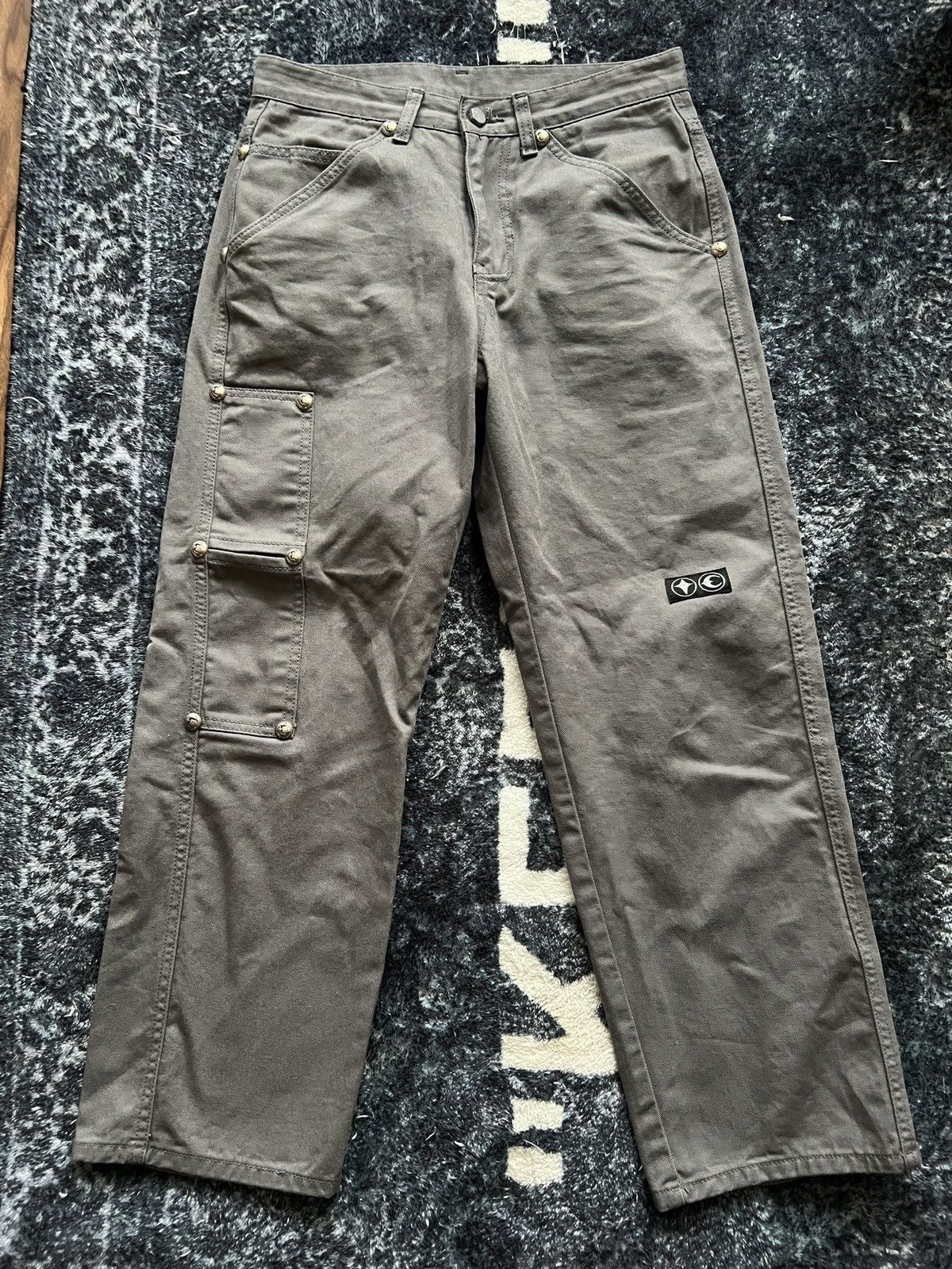 Thug Club Thug Club Grey Cargo Pant | Grailed