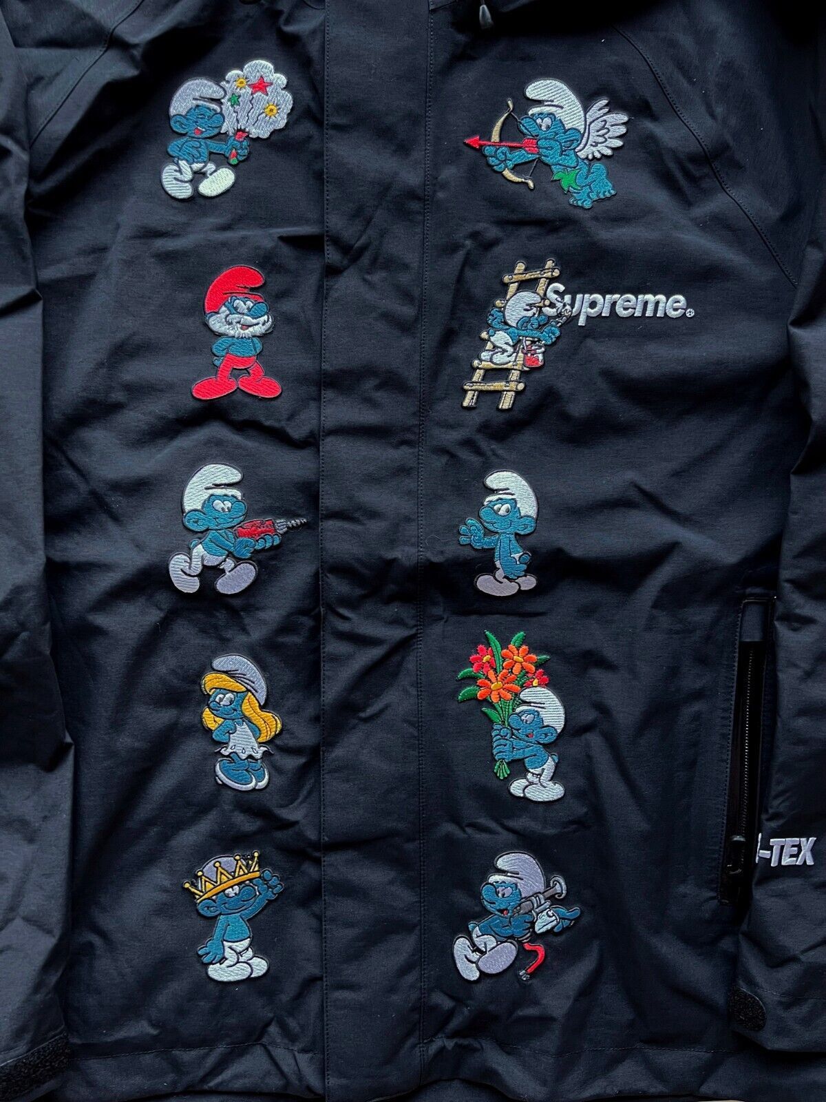Supreme Supreme Shell Jacket Smurfs GORE-TEX (Authentic, Very Rare ...