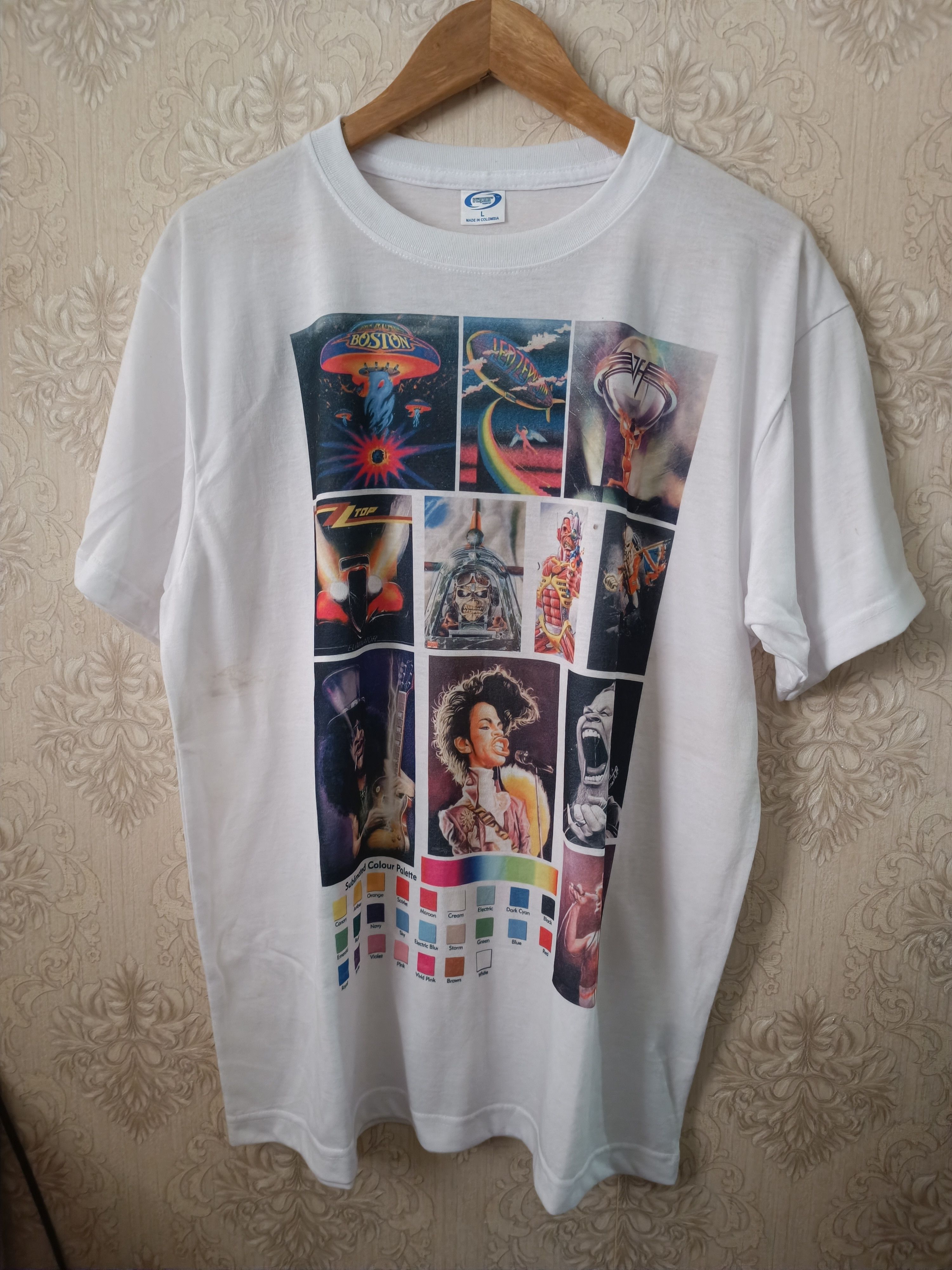 Band Tees Top Bands 100% Polyester T Shirt | Grailed