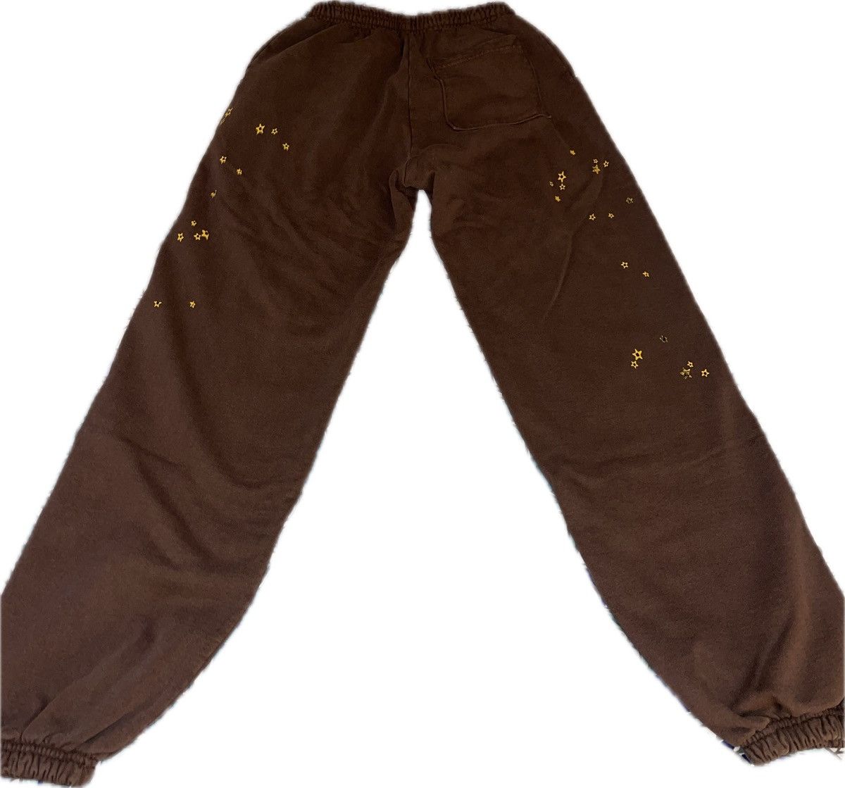 Spider Worldwide × Young Thug Sp5der angel number brown 555 sweatpants ...