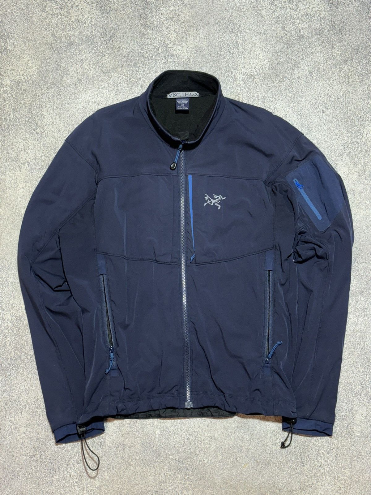 Arc'teryx × Vintage Arcteryx Gamma MX Mens LARGE Soft Shell Blue Jacket ...