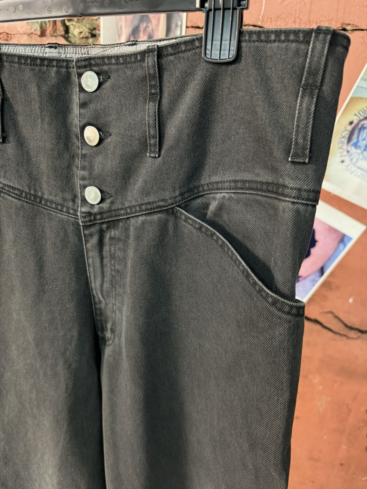 Raf Simons Raf Simons Redux Waves AW04 Oversized Denim Waves | Grailed