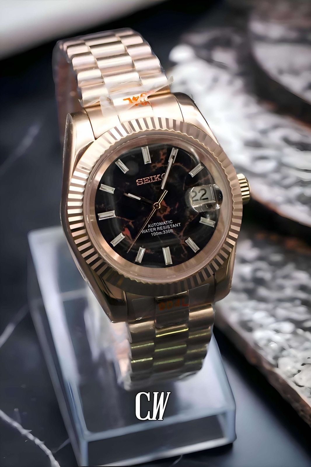 Custom Seikojust mod custom datejust watch | Grailed