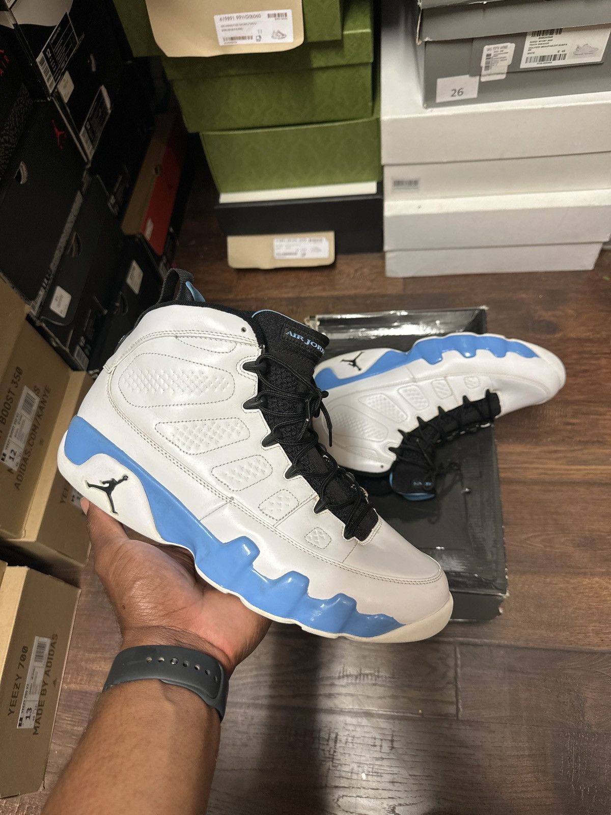 Jordan Brand Jordan 9 powder blue | Grailed