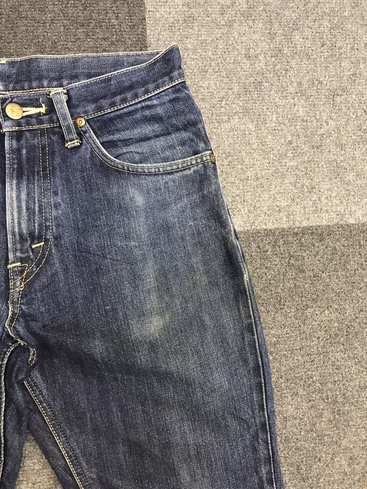 Beams Plus Lee x BEAMS Slim Fit Dirty Jeans | Grailed