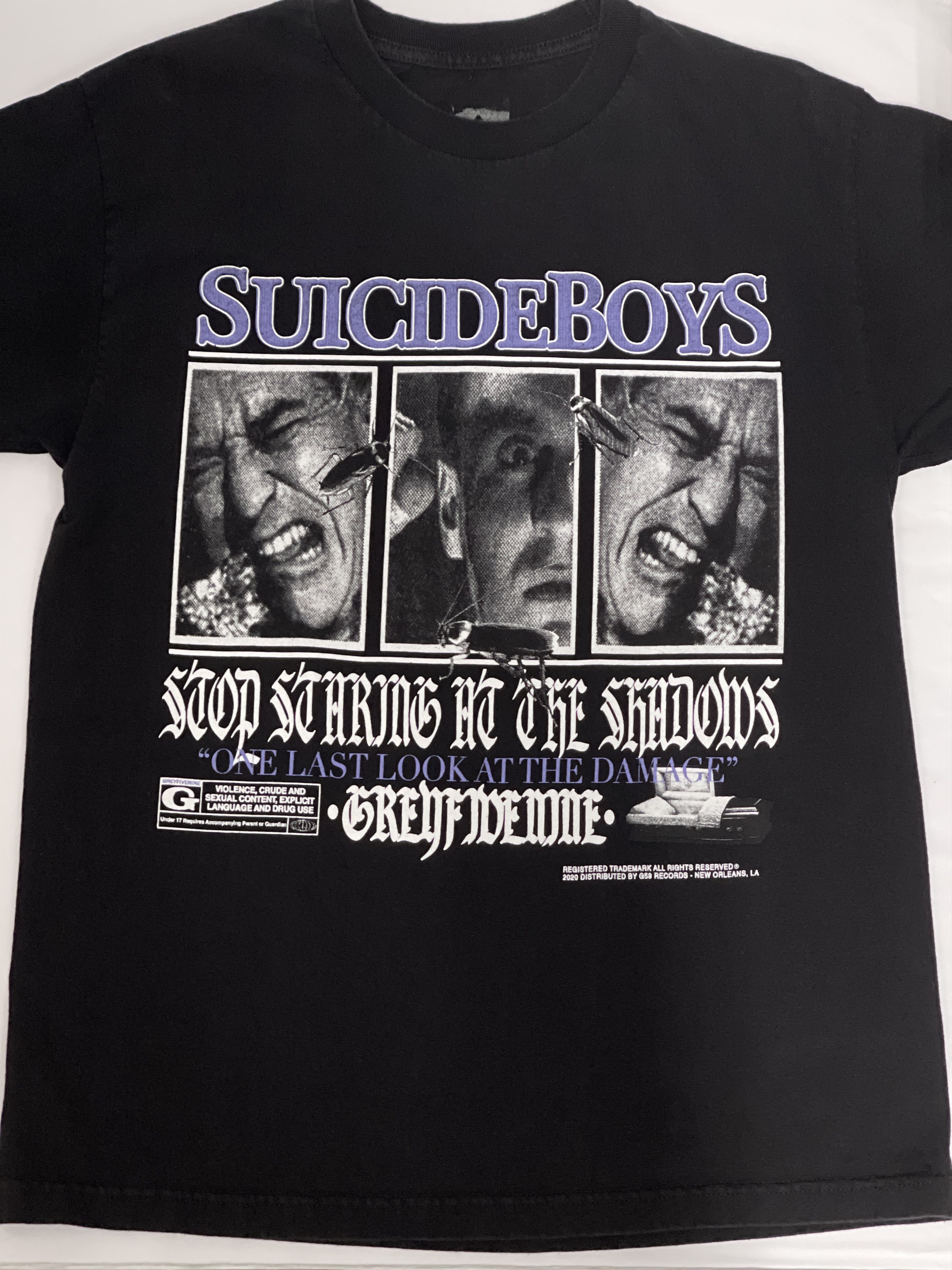 G59 Records Suicide Boys Stop Staring at the Shadows Tee | Grailed