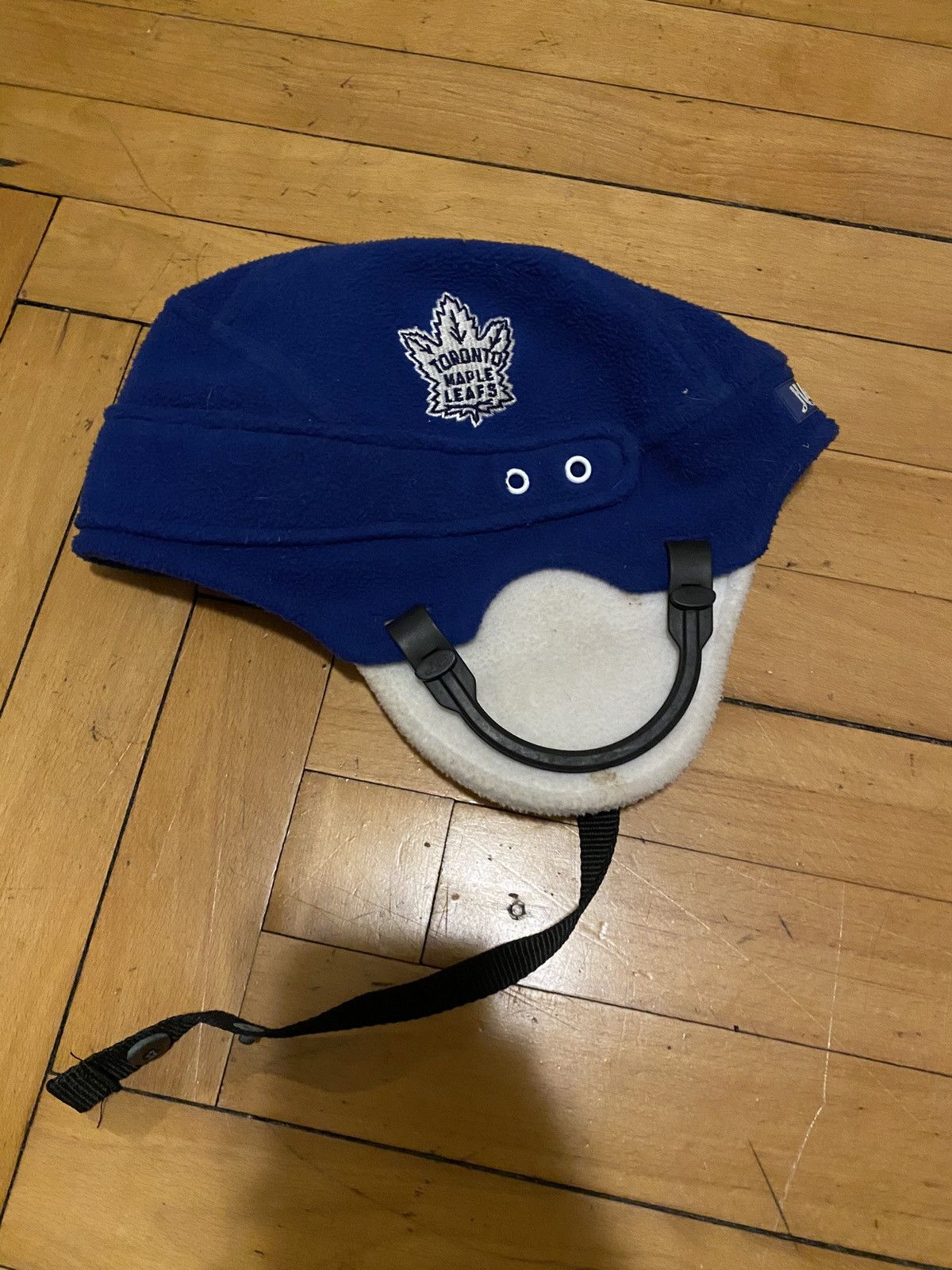 NHL × Vintage NHL Toronto maple leafs helmet hat | Grailed