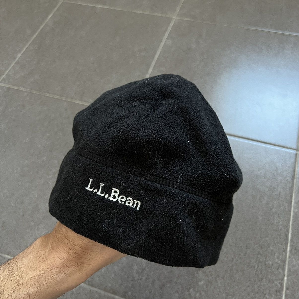 L.L. Bean Llbean Fleece Hat Black | Grailed