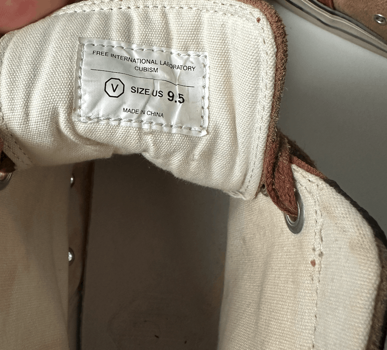 Visvim Visvim Kiefer 2-Tone Hi Suede Sneakers size 9.5 | Grailed